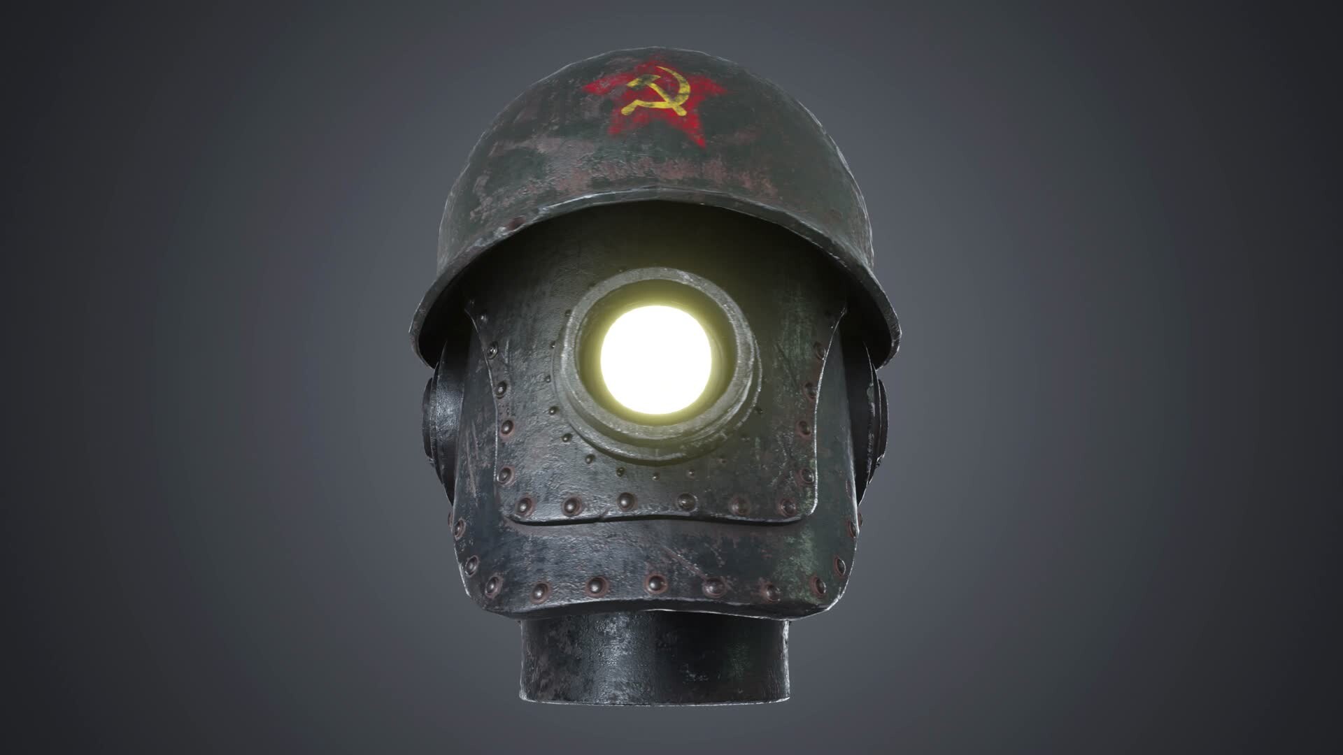 ArtStation - Soviet Union Robot Head