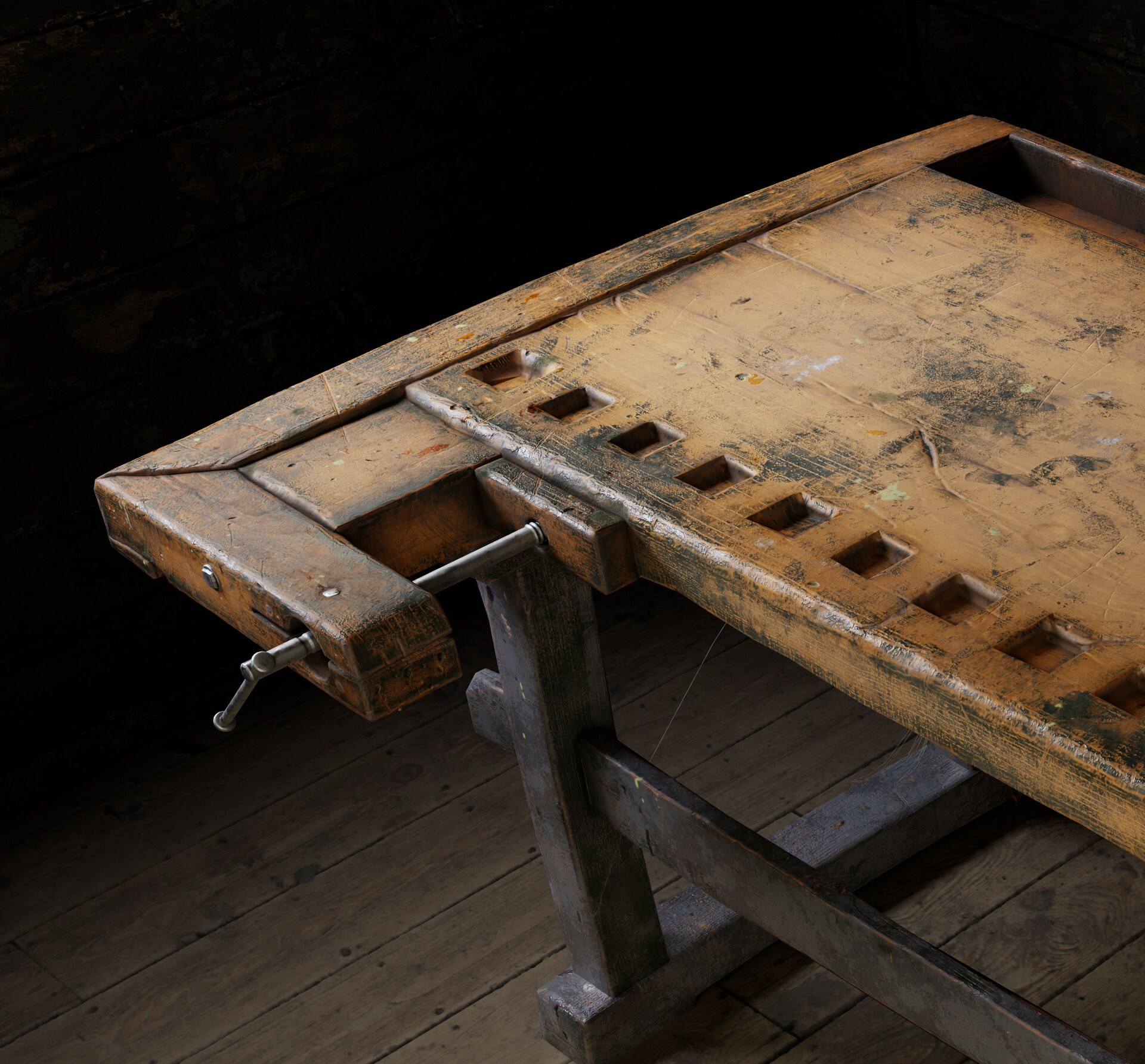 ArtStation - Carpenter's Workbench