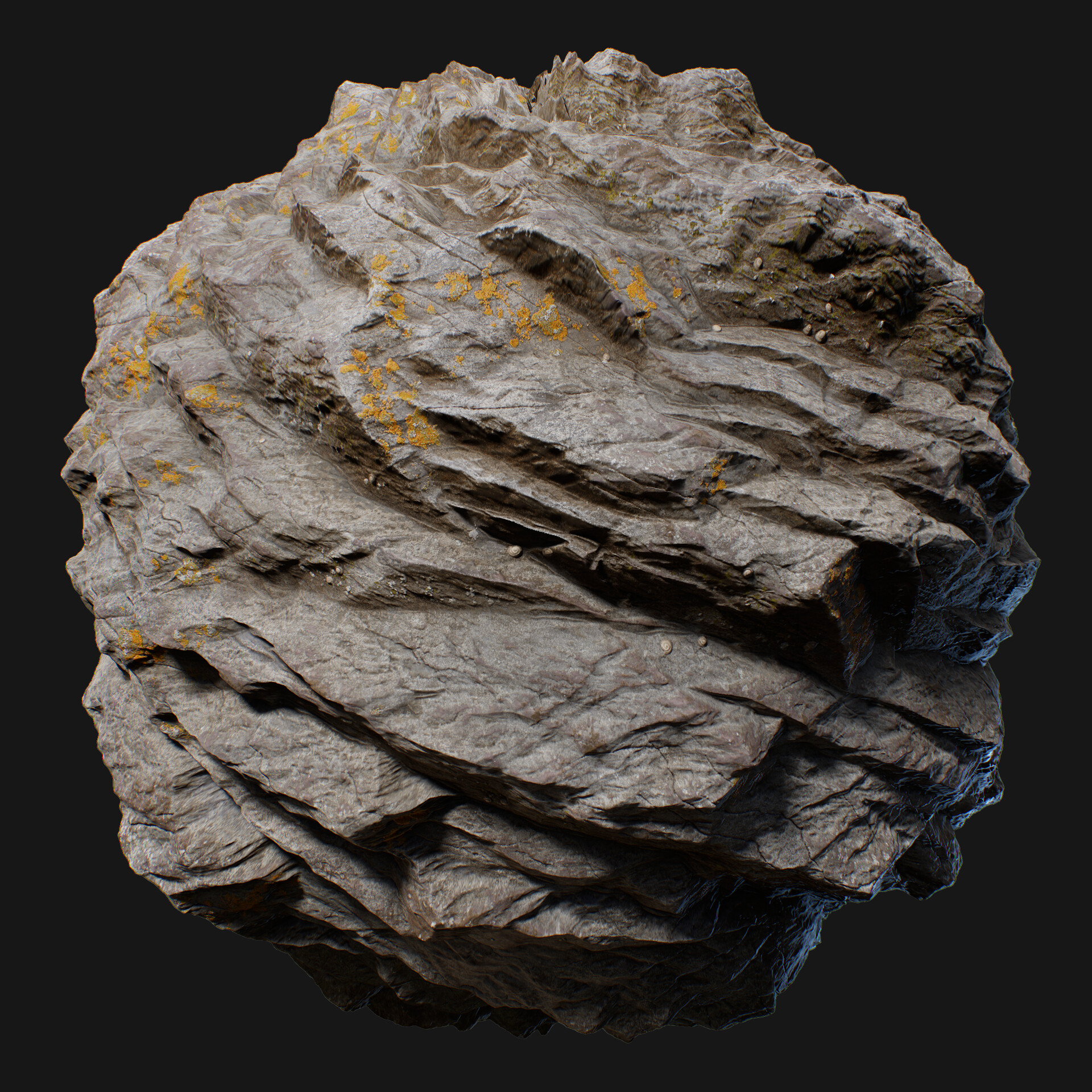 ArtStation - Sharp rock formation
