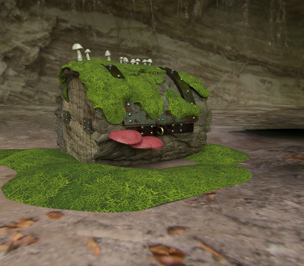 ArtStation - Forest Treasure Chest