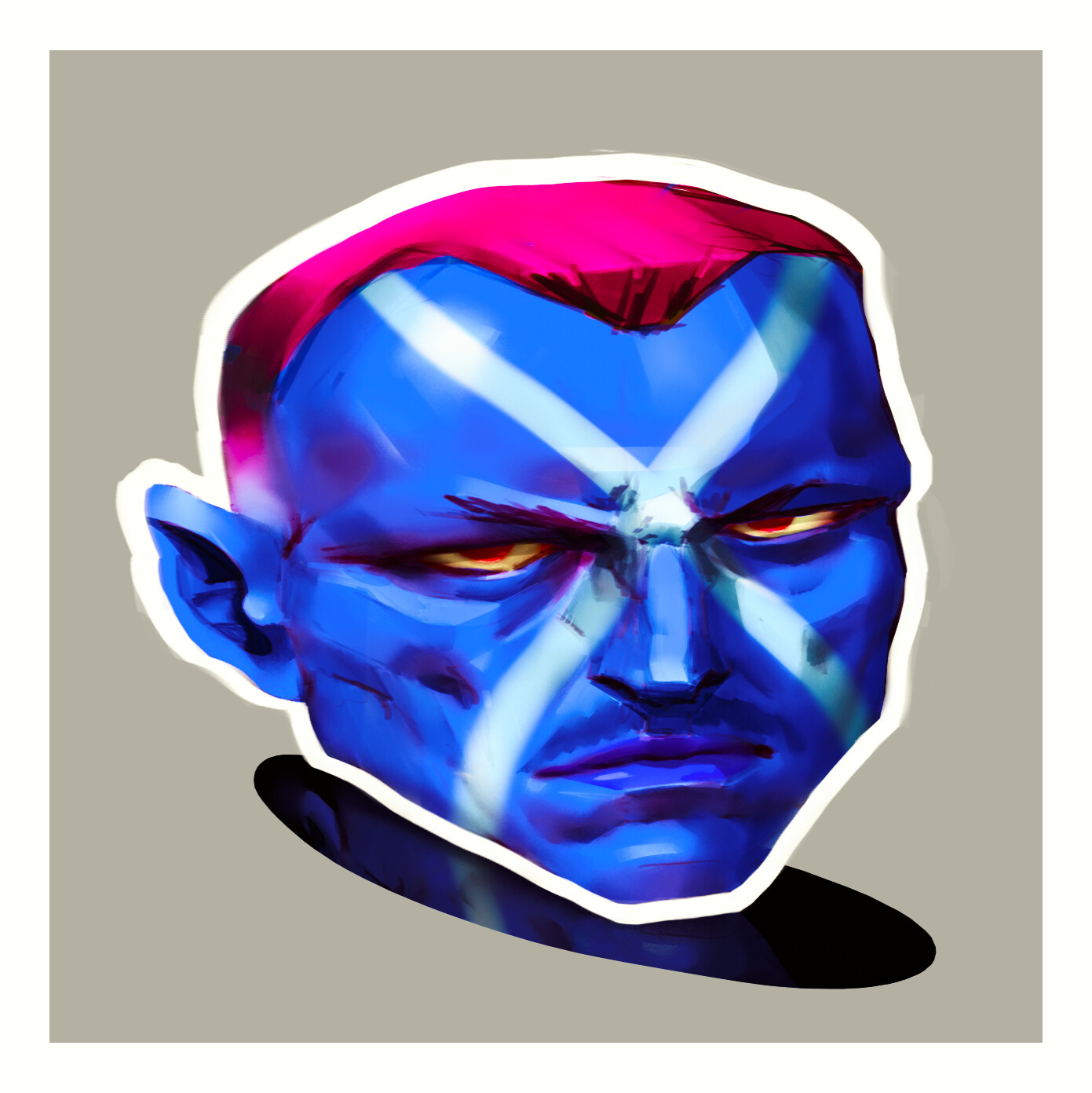ArtStation - Blueberry Head
