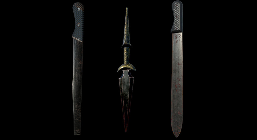 ArtStation - African Weapons Mini pack For unreal engine