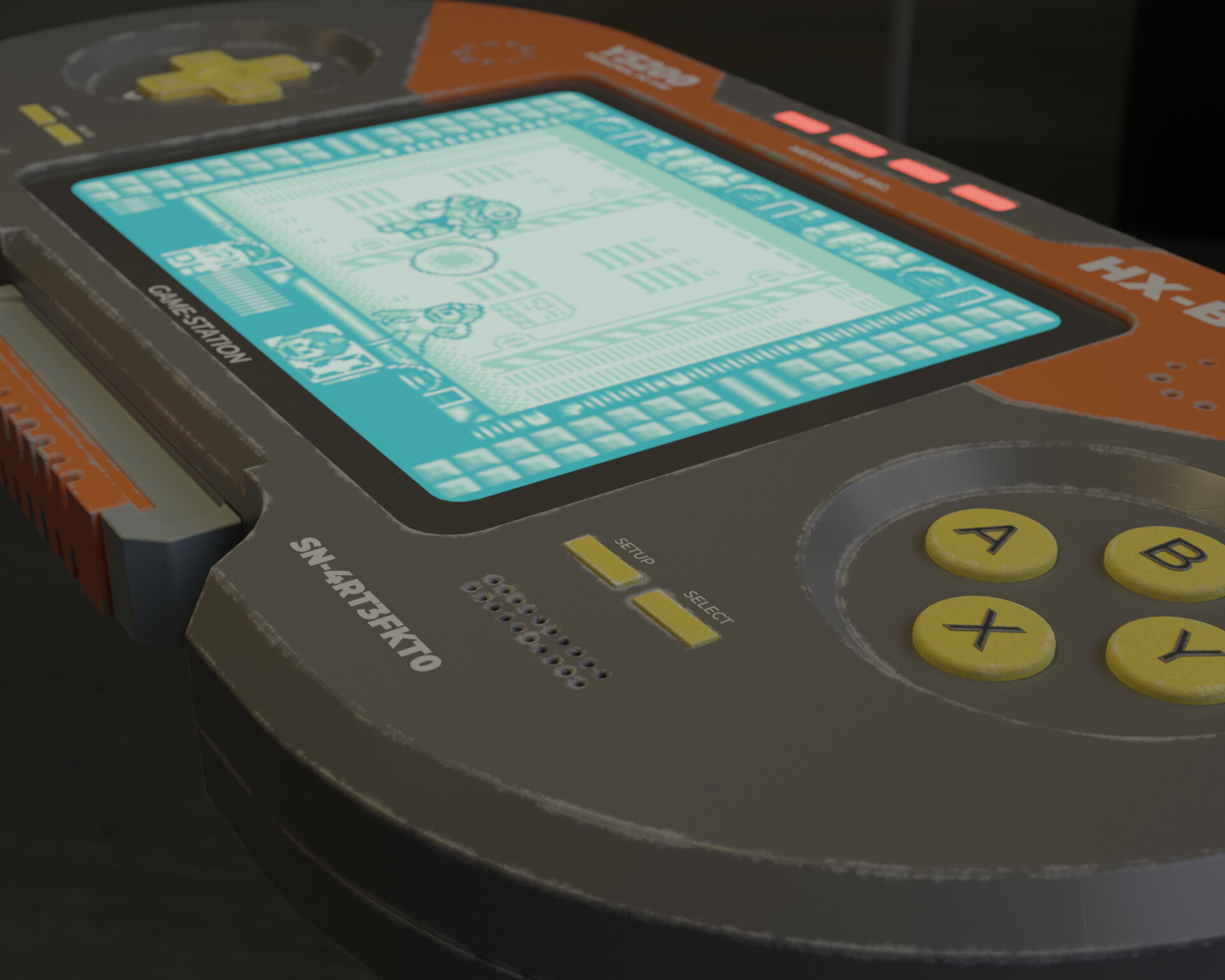 ArtStation - Game Console / hardsurface modeling