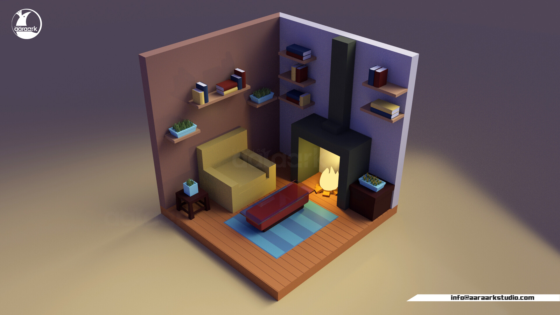 ArtStation - Tiny House 4