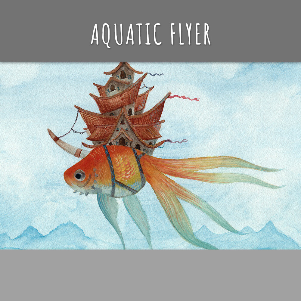 ArtStation - Aquatic Flyer