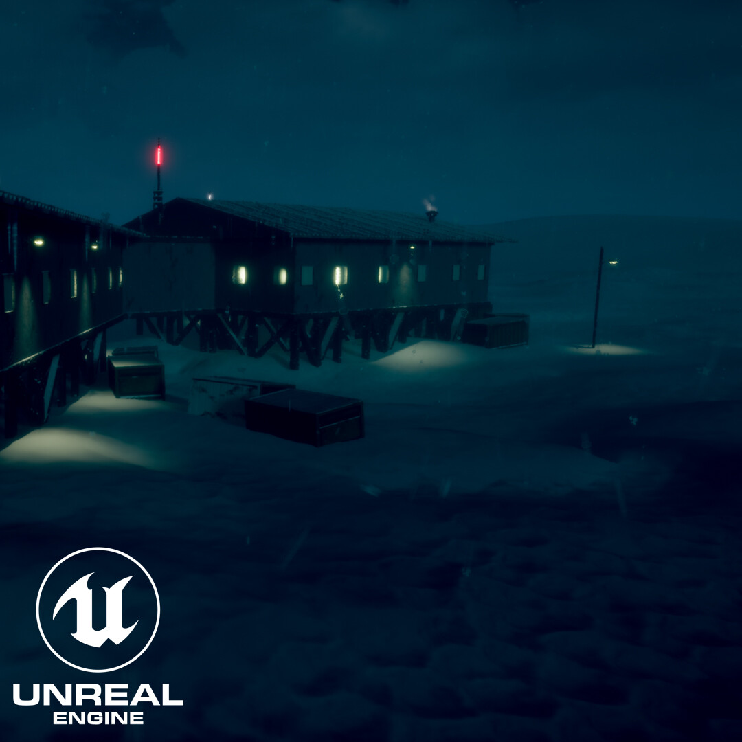 ArtStation - Antarctic Base