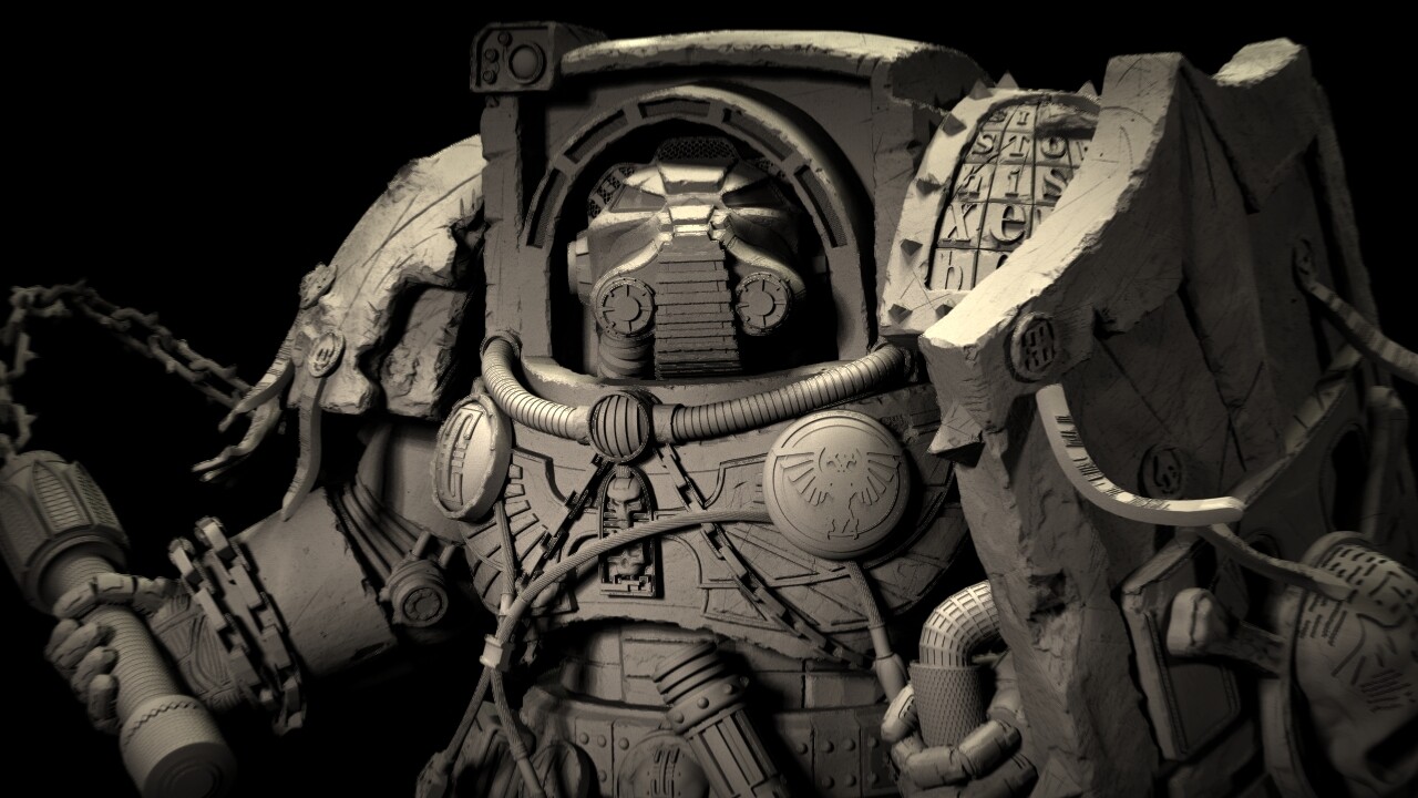 ArtStation - Deathwatch, Space wolves, Terminator, Warhammer