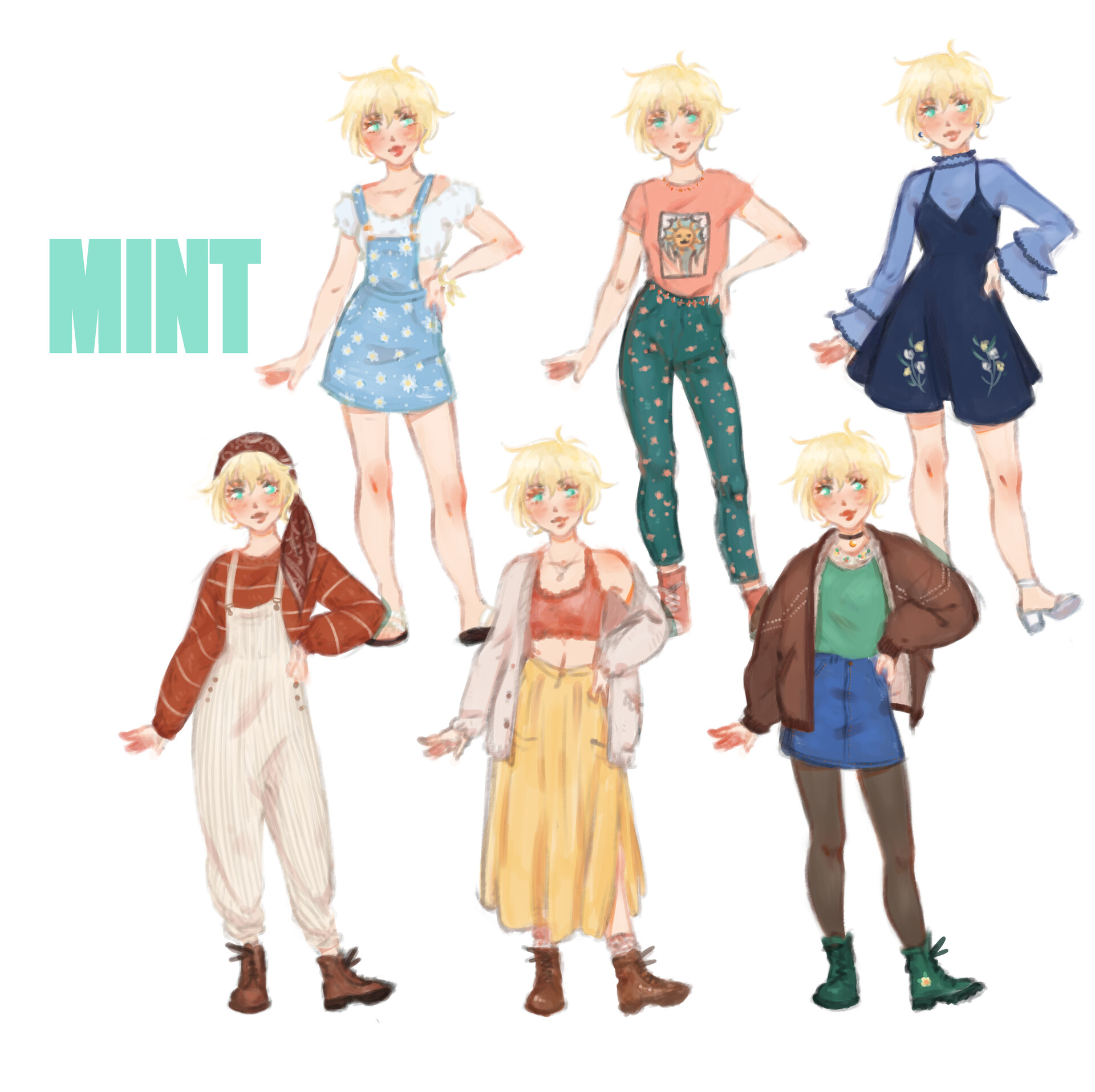ArtStation - Mint's closet