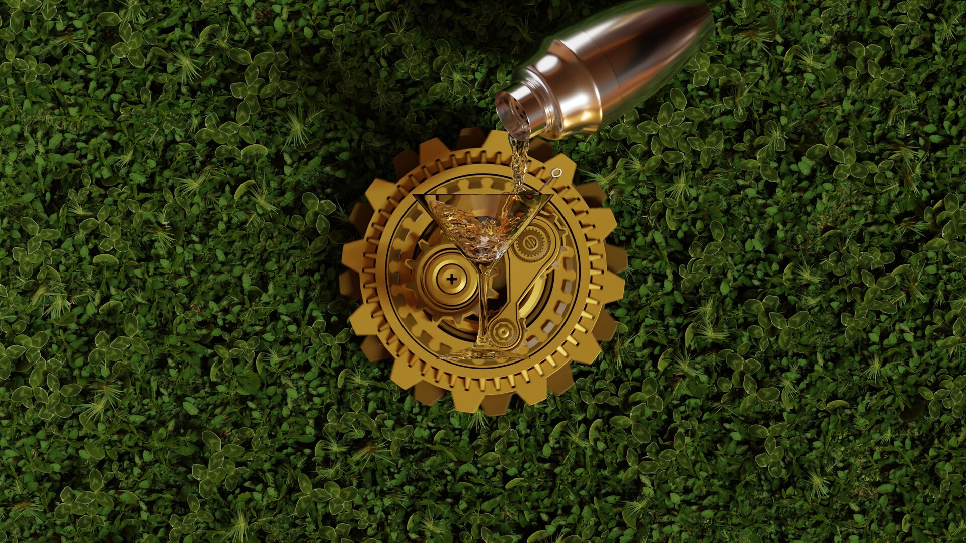 ArtStation - Cocktail Time Machine Podcast Transition