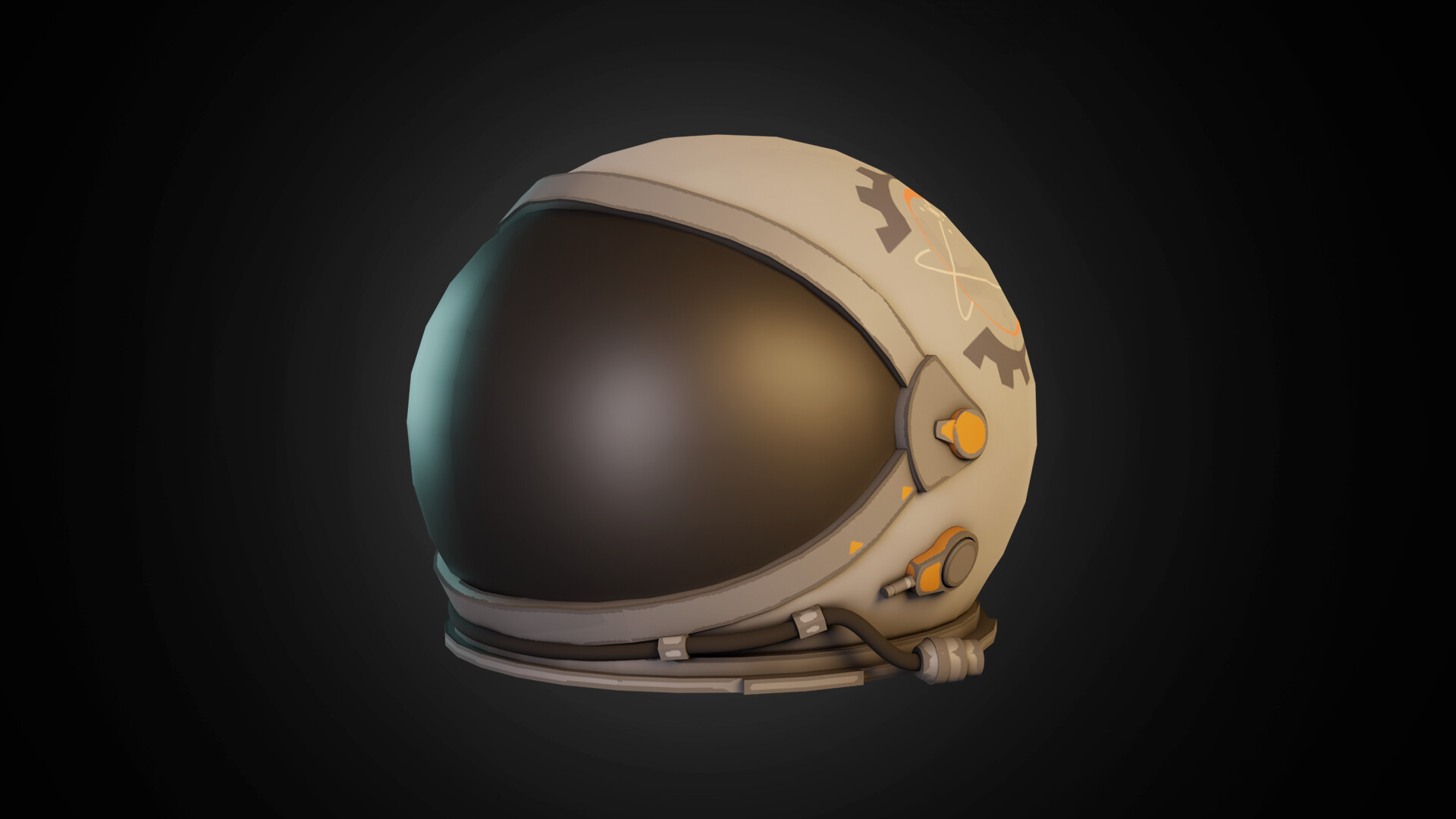 ArtStation - Stilyzed Astronaut Helmet