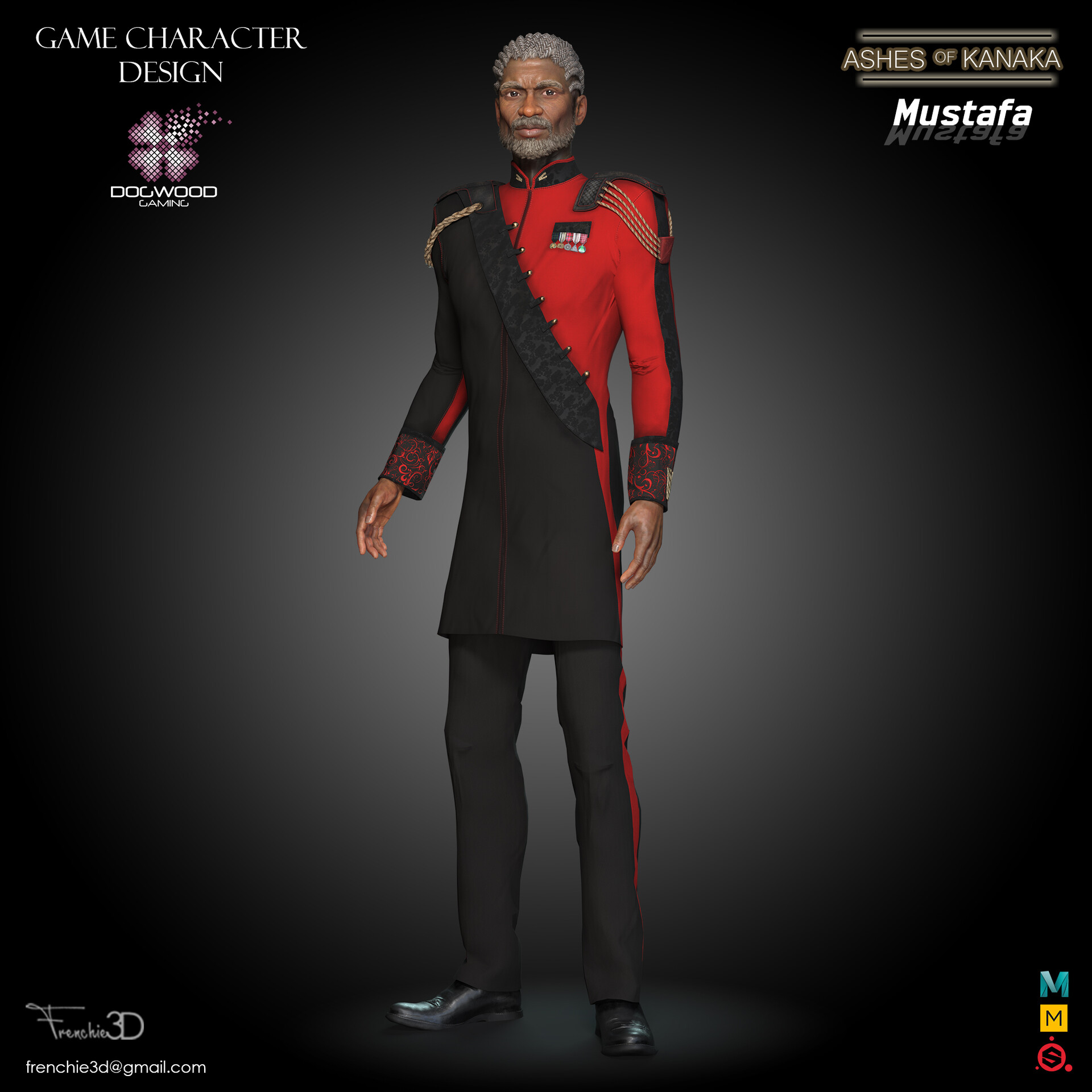 ArtStation - "Mustafa" Game Character