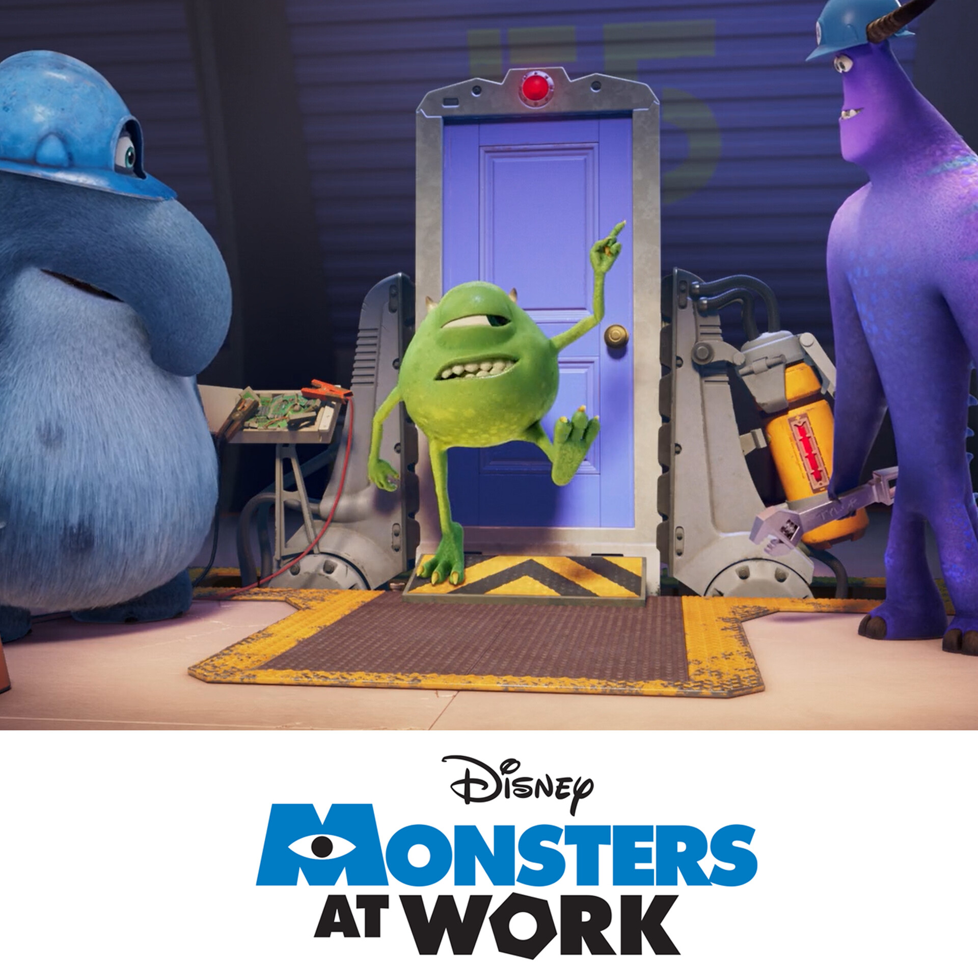 ArtStation - Monsters at Work - from movie