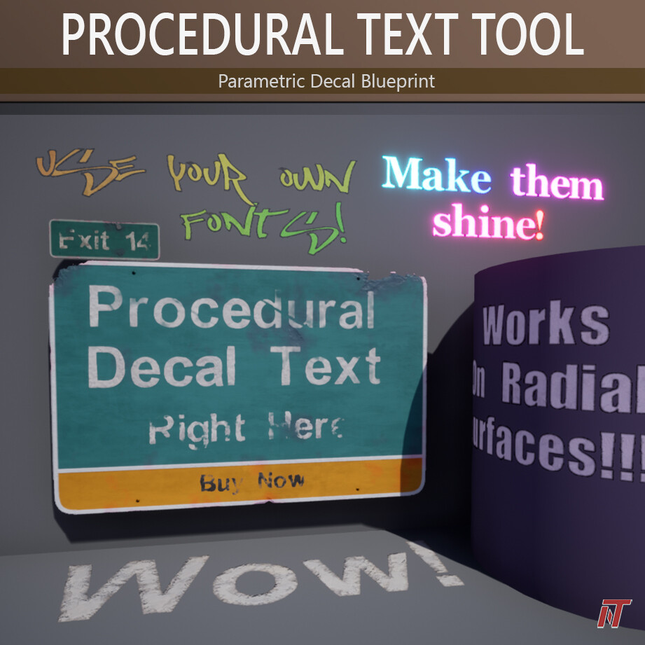 ArtStation - Procedural Text Tool