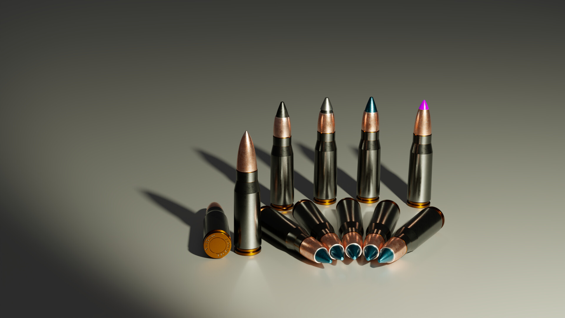 ArtStation - 9 x 39mm Ammo Concept