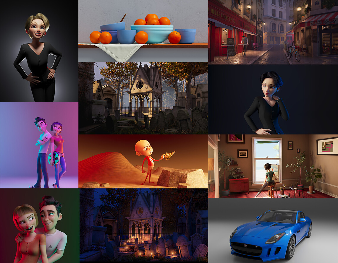 ArtStation - Lighting Course in Animum 2021