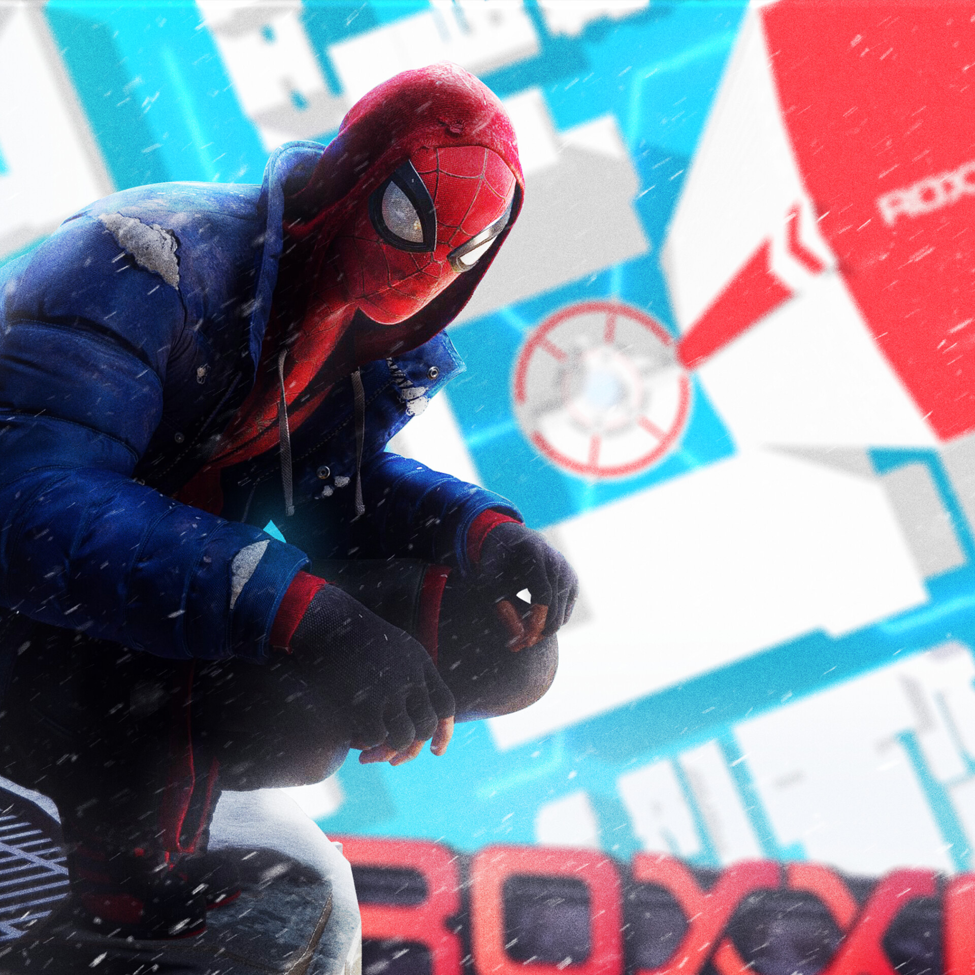 ArtStation - Spider-Man: Miles Morales | Roxxon Nuform Cutscene