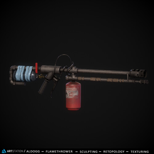 ArtStation - Flamethrower