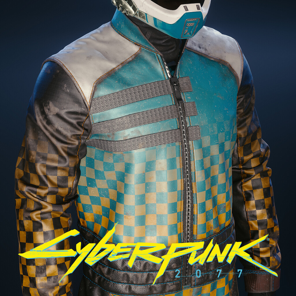 ArtStation - Cyberpunk 2077 - RacingSuit