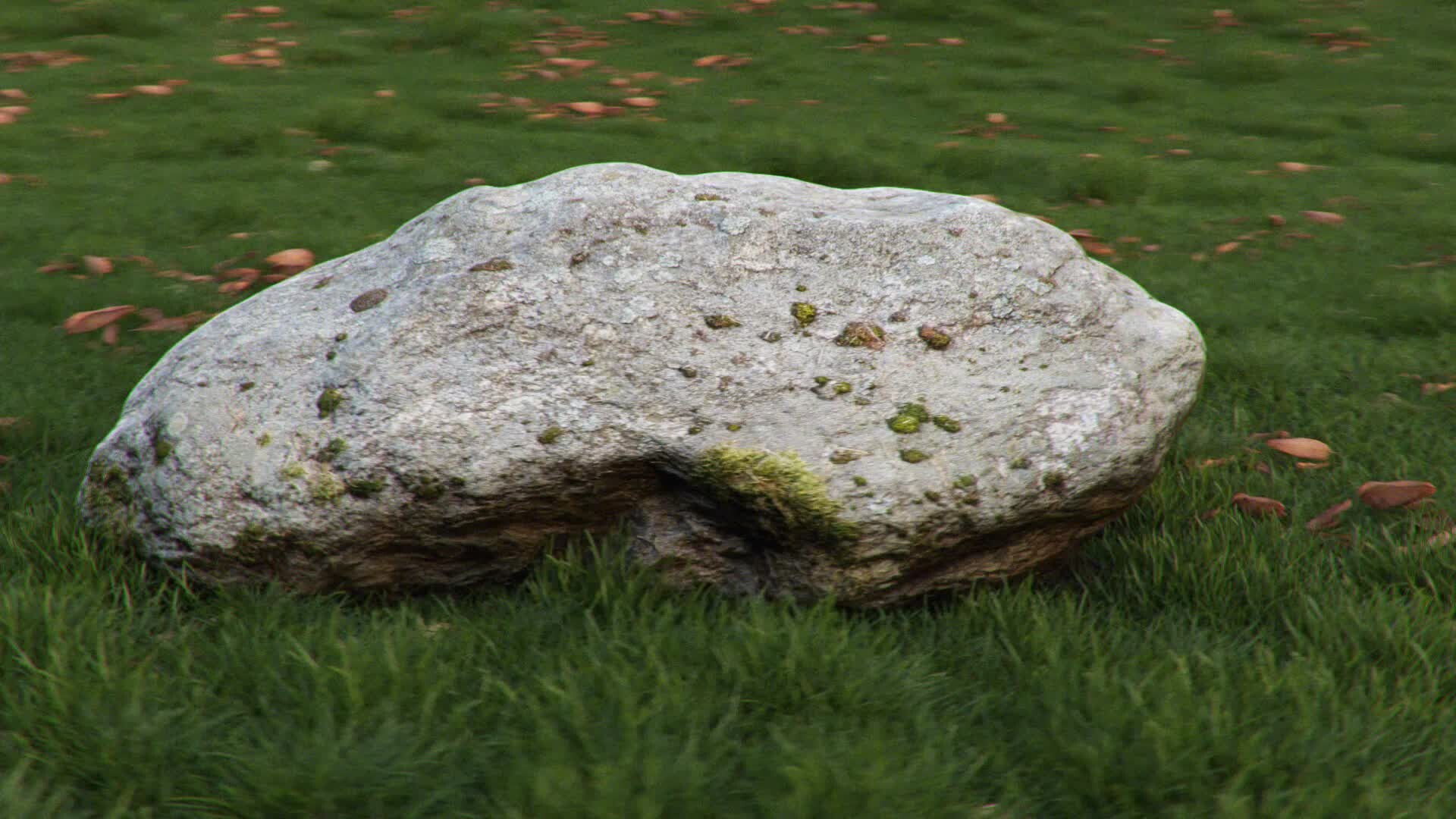 ArtStation - Mossy rock scan - Free Download