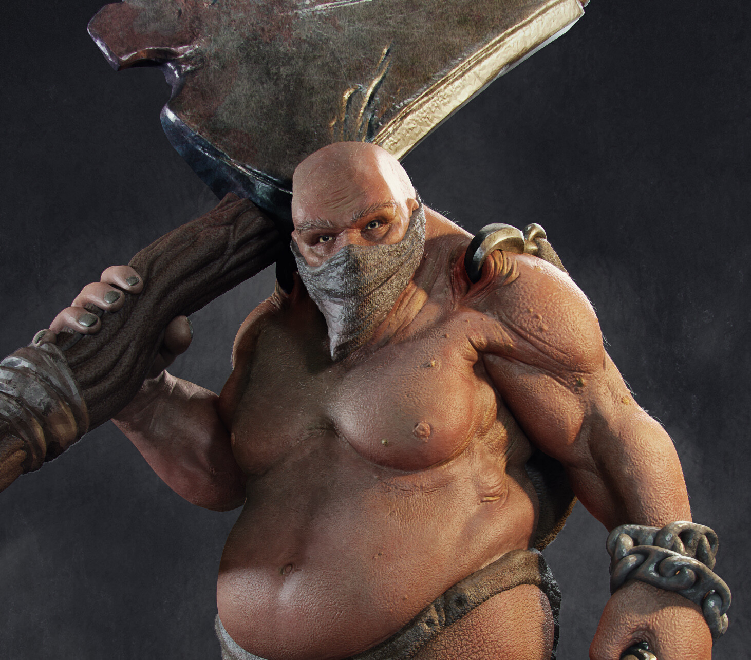 ArtStation - Butcher miniature