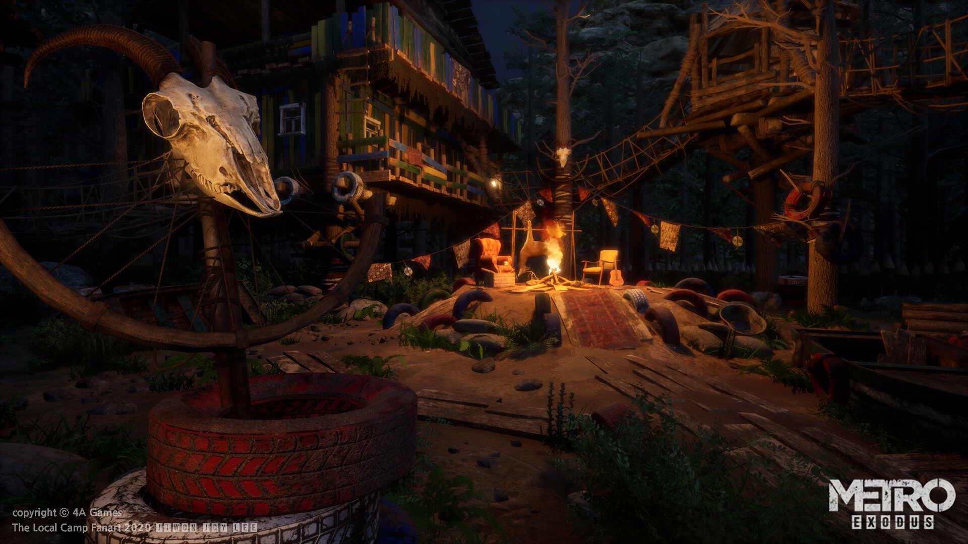 ArtStation - Camp - Metro Exodus Fanart