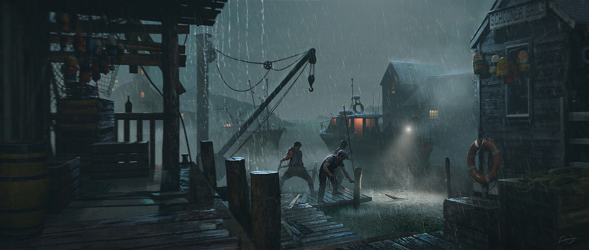 ArtStation - Salty rain