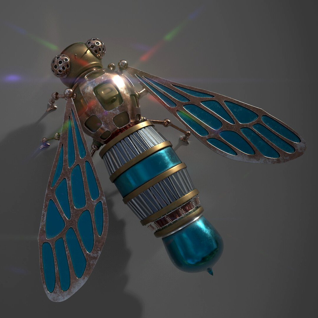 ArtStation - Robotic Firefly
