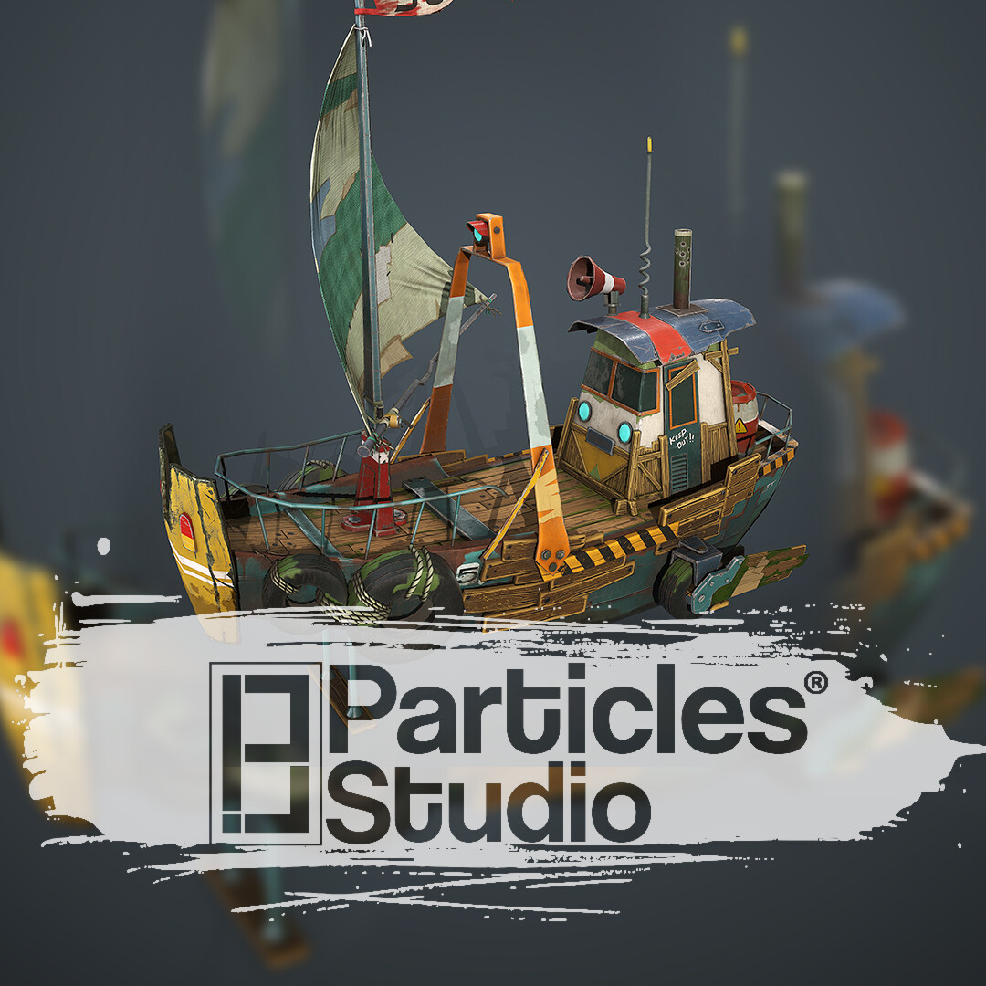 ArtStation - Waste Boat