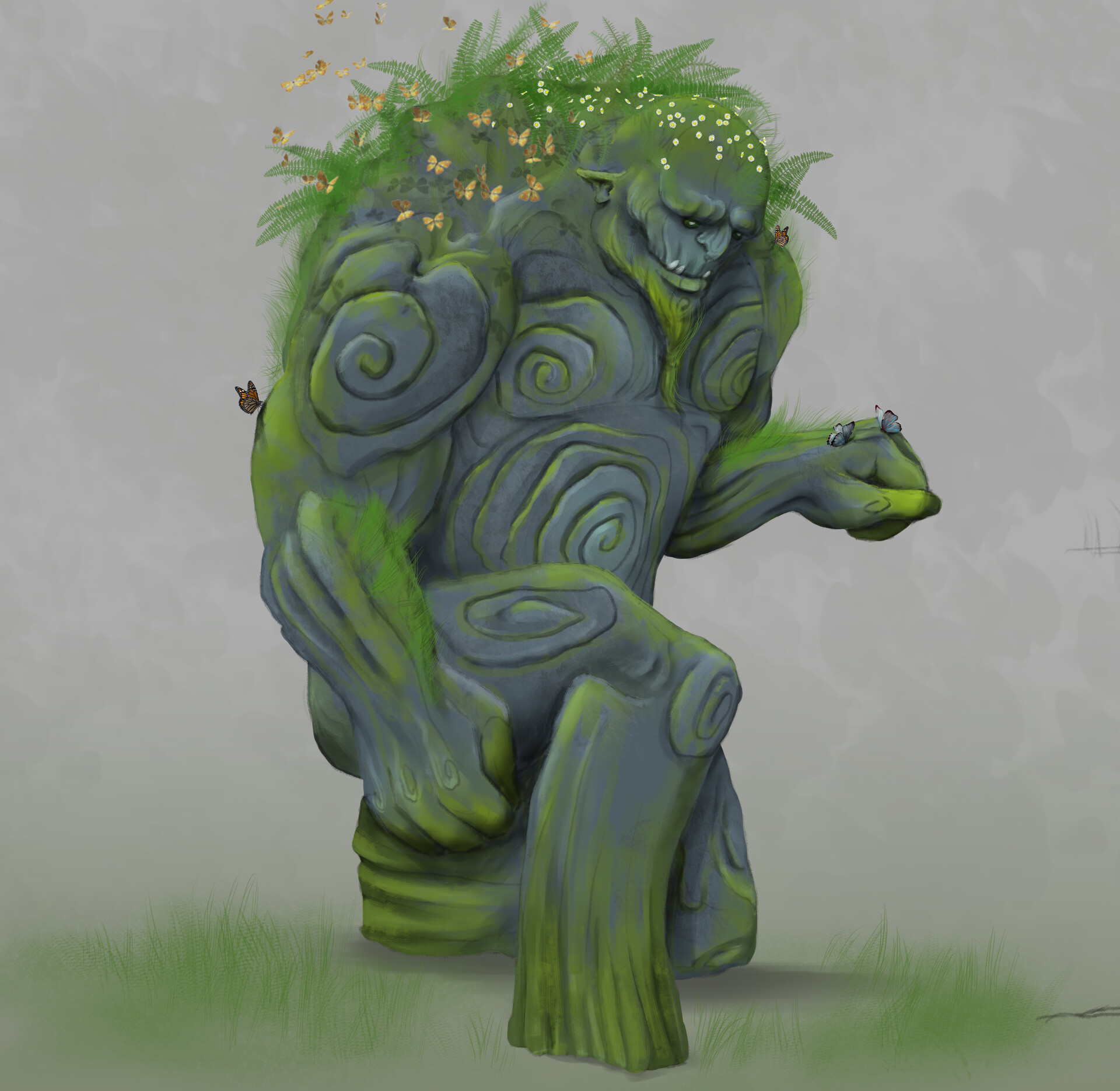 ArtStation - Garden troll