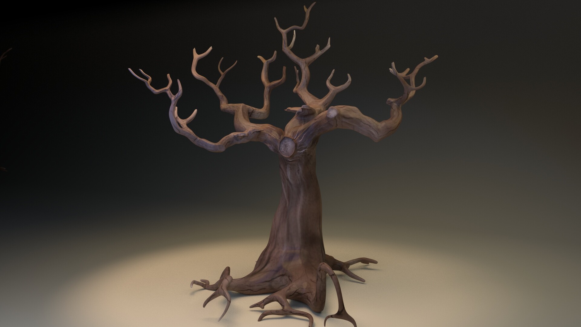 ArtStation - Tree prop practice