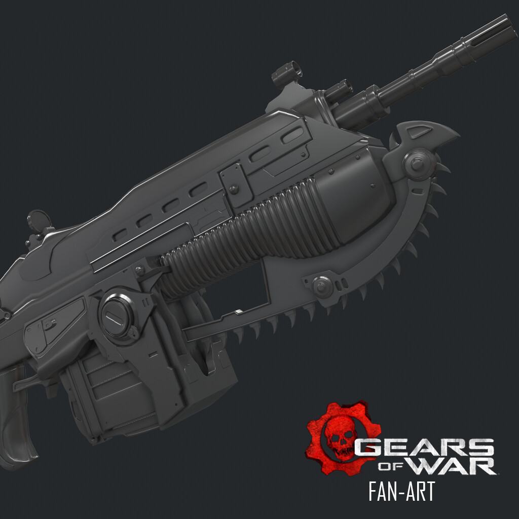 ArtStation - Lancer Gears of War