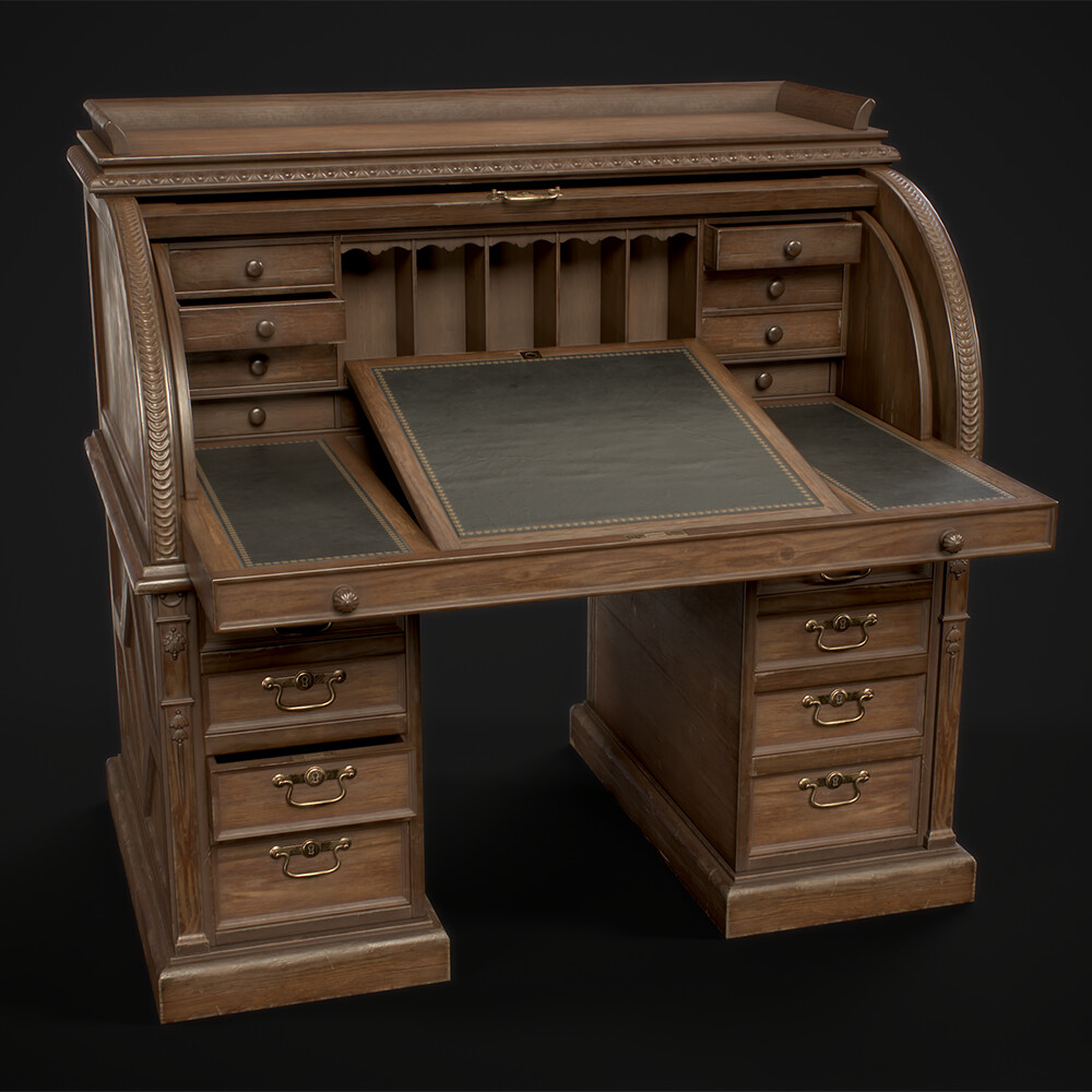 ArtStation - Antique Desk