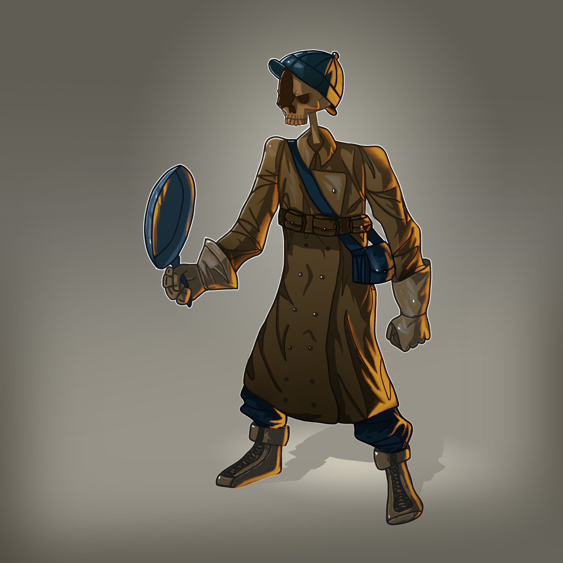 ArtStation - Dead Skeleton Concept