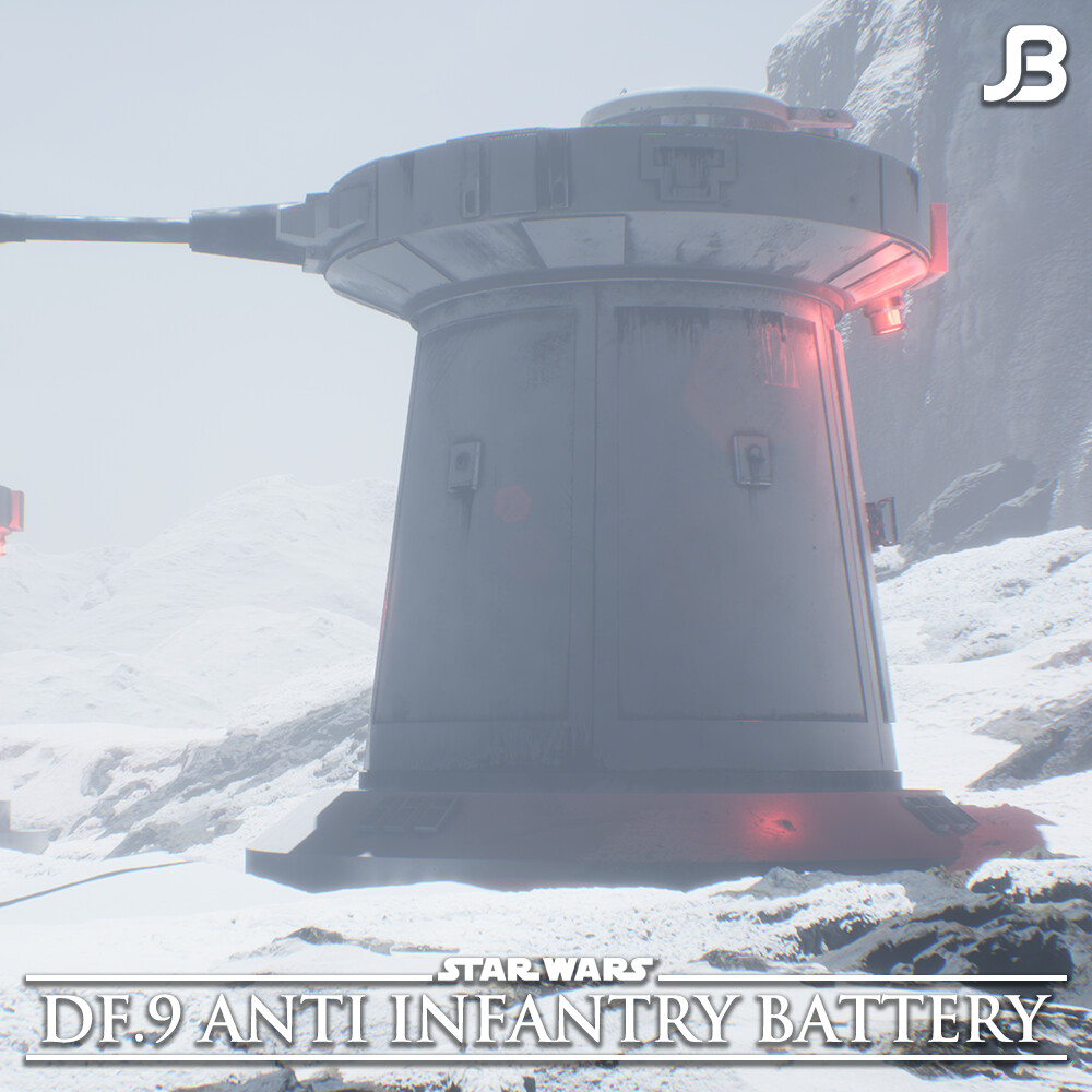 ArtStation - DF.9 Anti Infantry Batteries - Star Wars