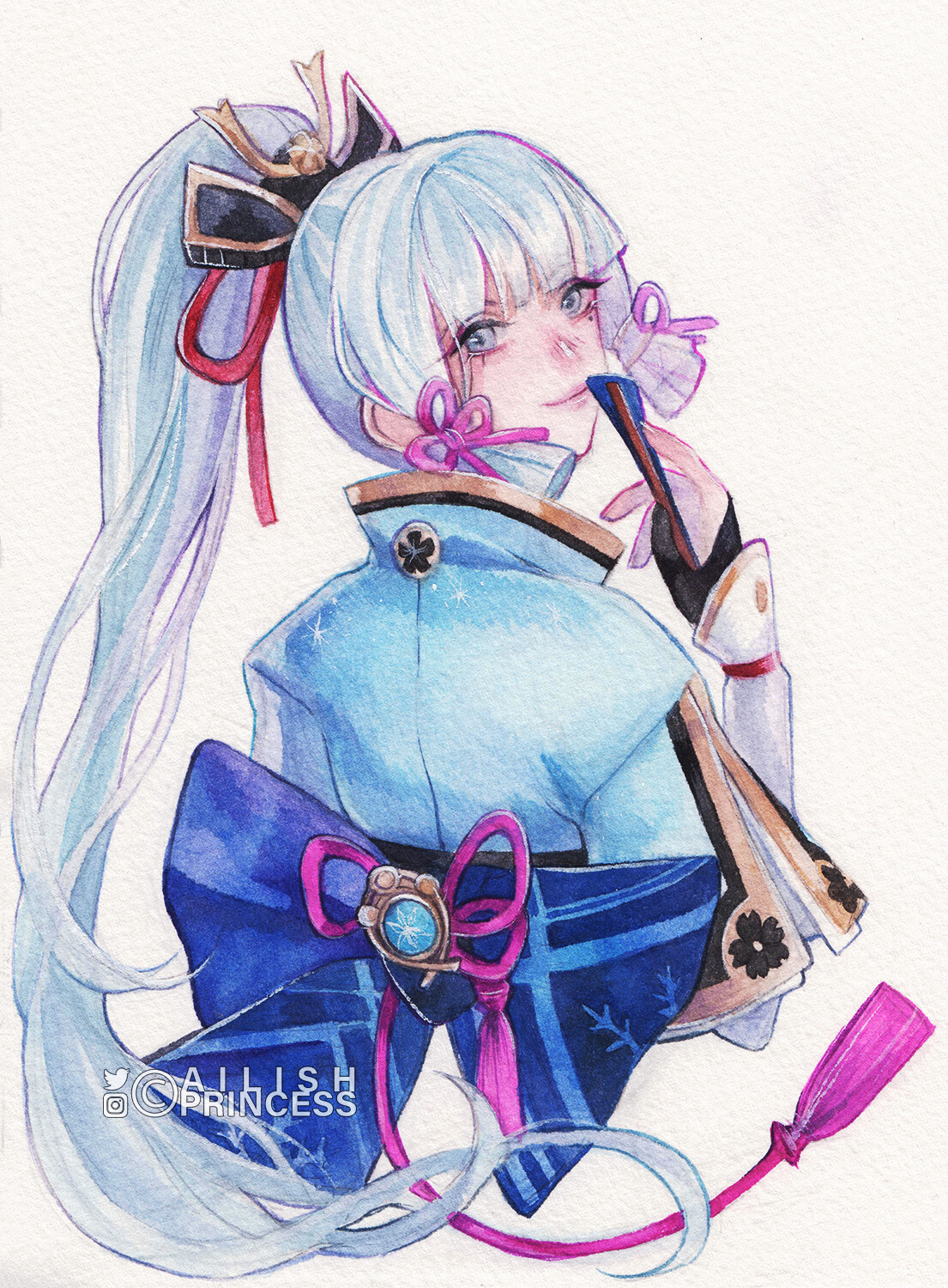 ArtStation - Kamisato Ayaka