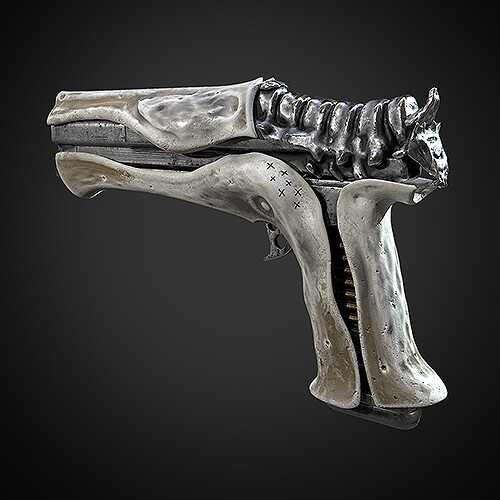 Bone Gun by Alexandr Novitskiy — ProUser.Me