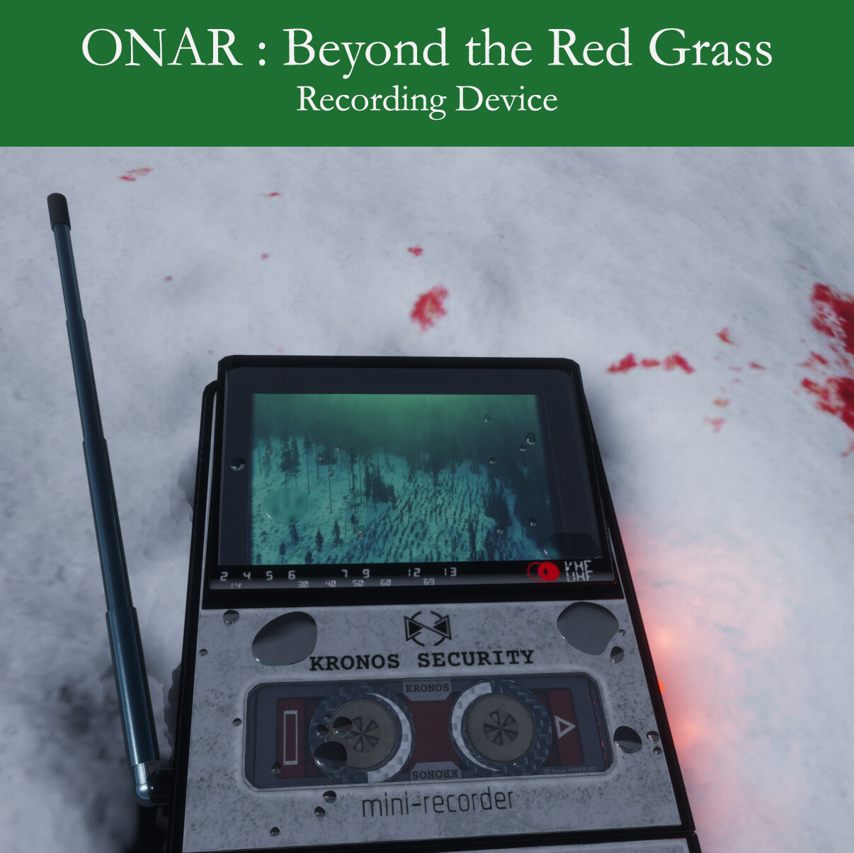 ArtStation - ONAR - Recording Device in Snow