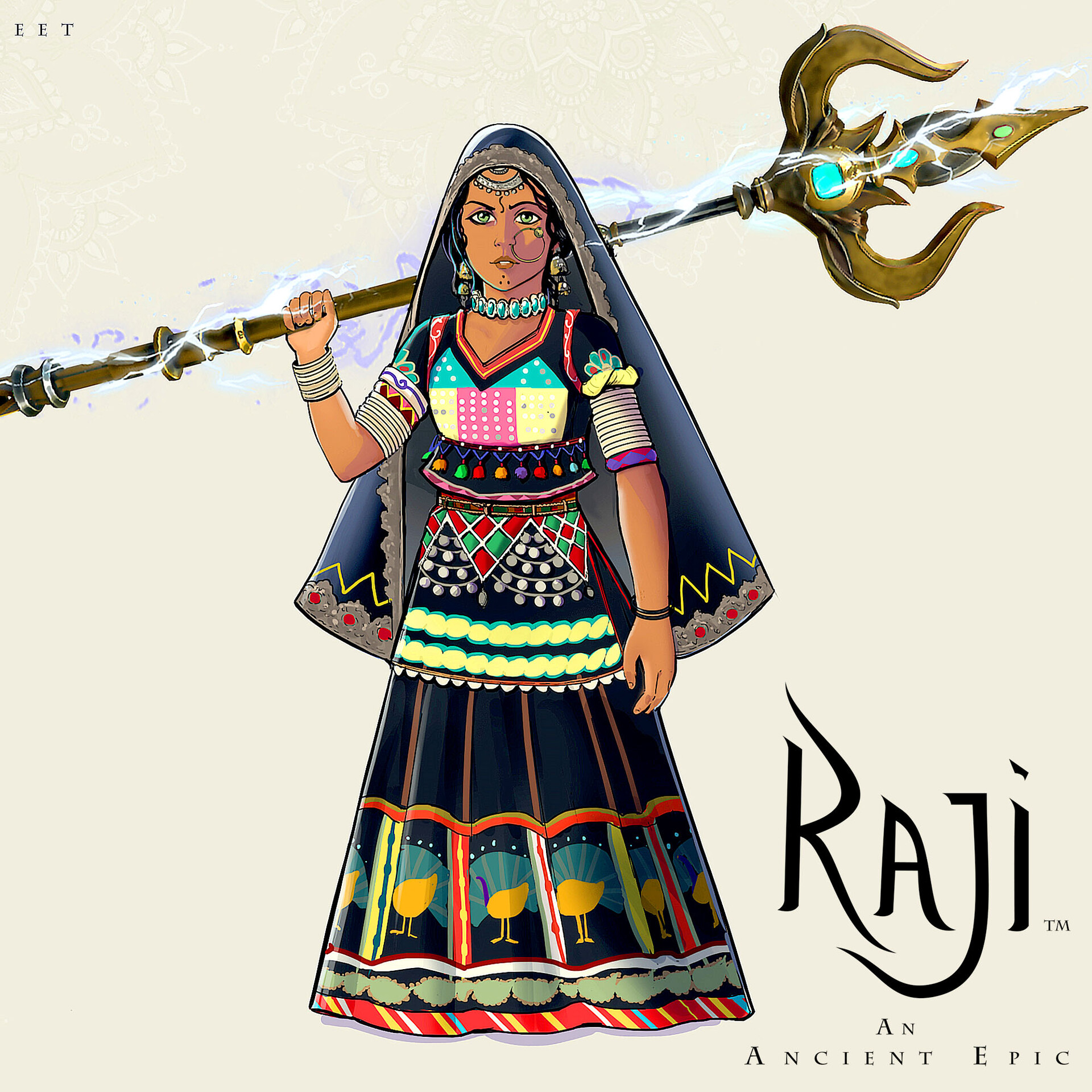 ArtStation - Character Art of Raji | Main Characters