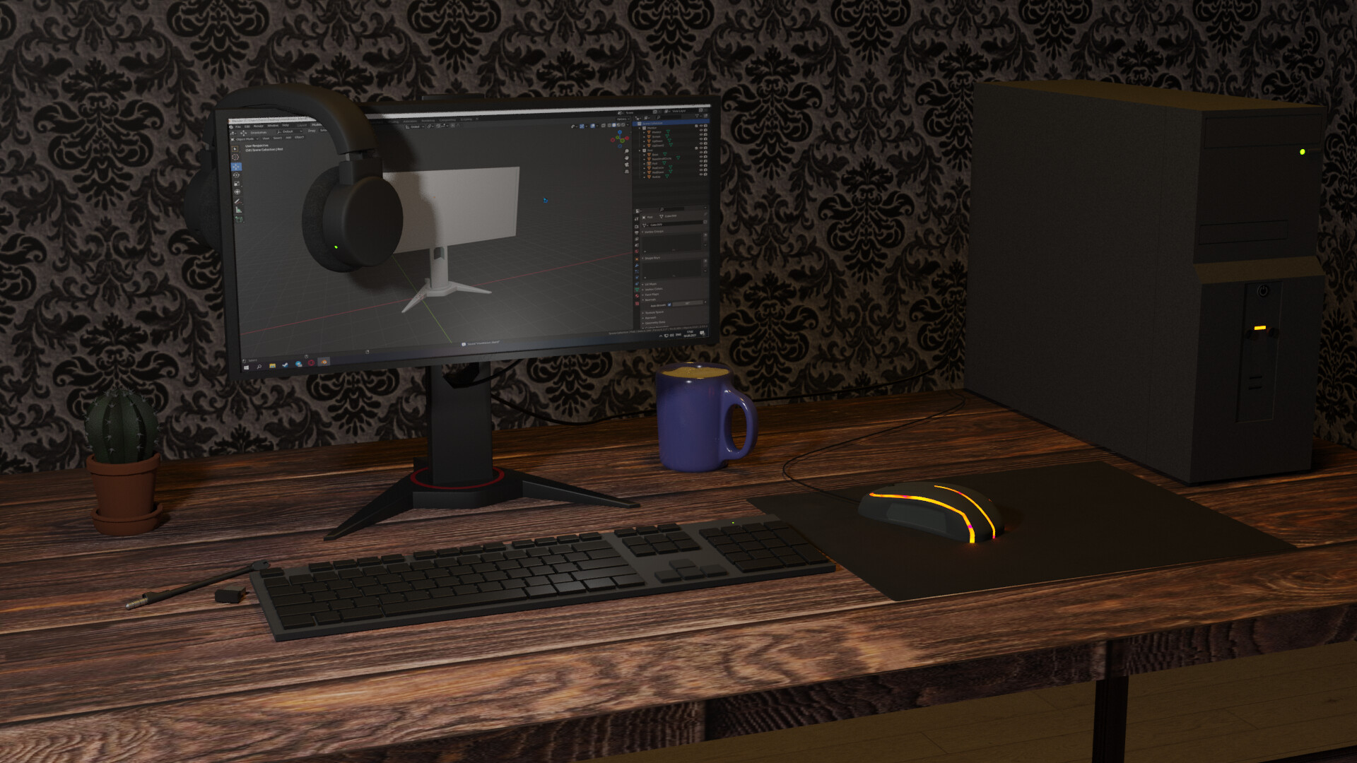 ArtStation - PC Table