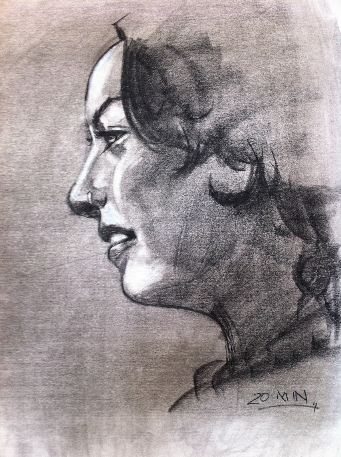 ArtStation - Charcoal Studies