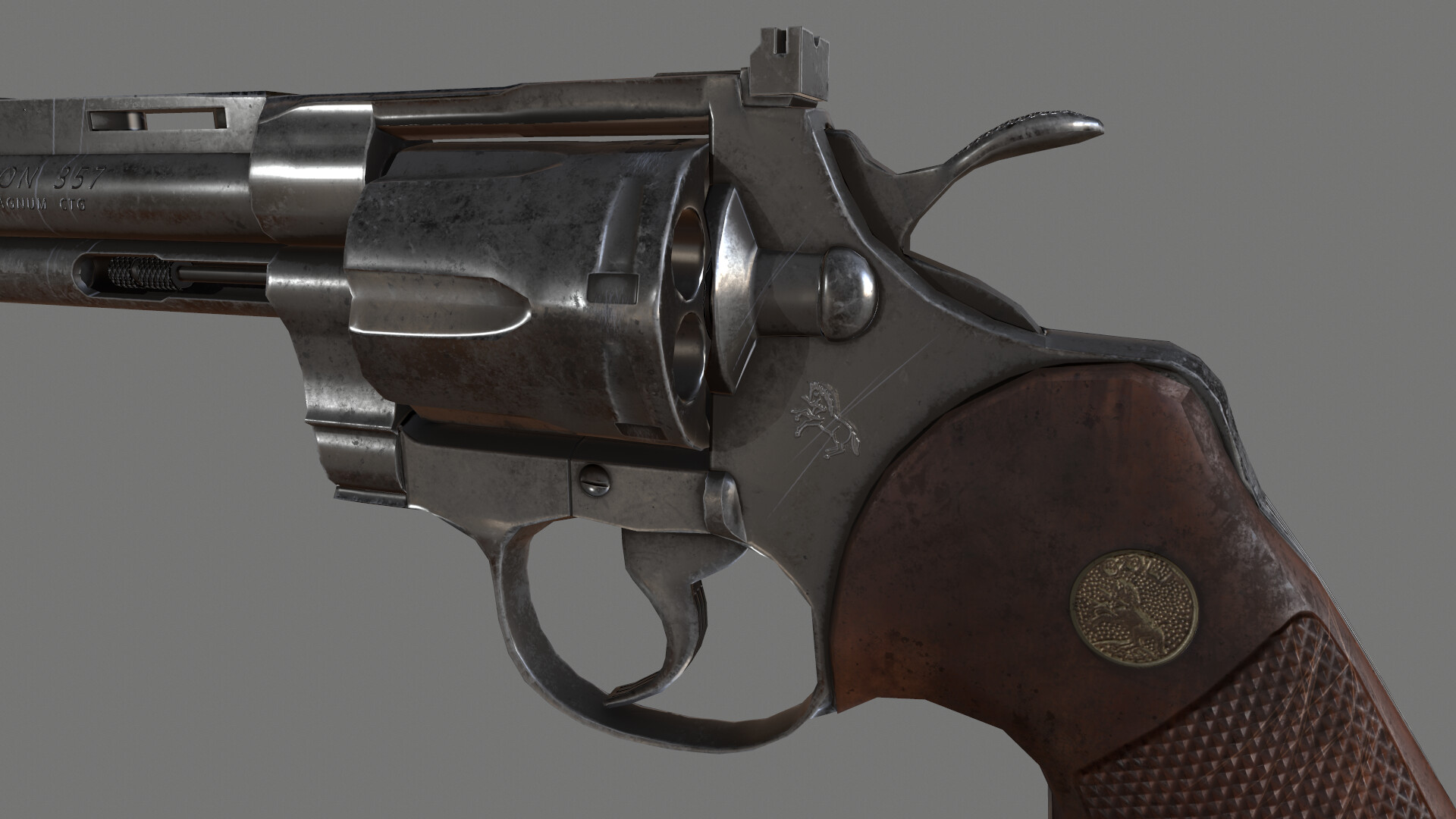 ArtStation - Revoler Colt Python .357