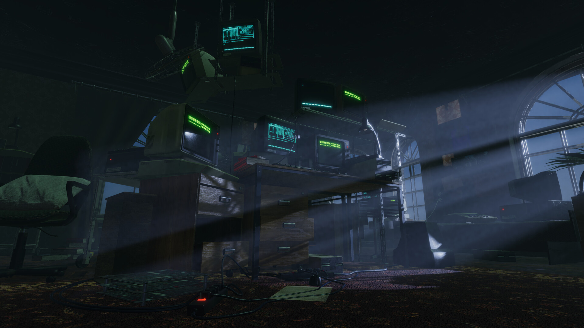 ArtStation - Cyber Room Light Study