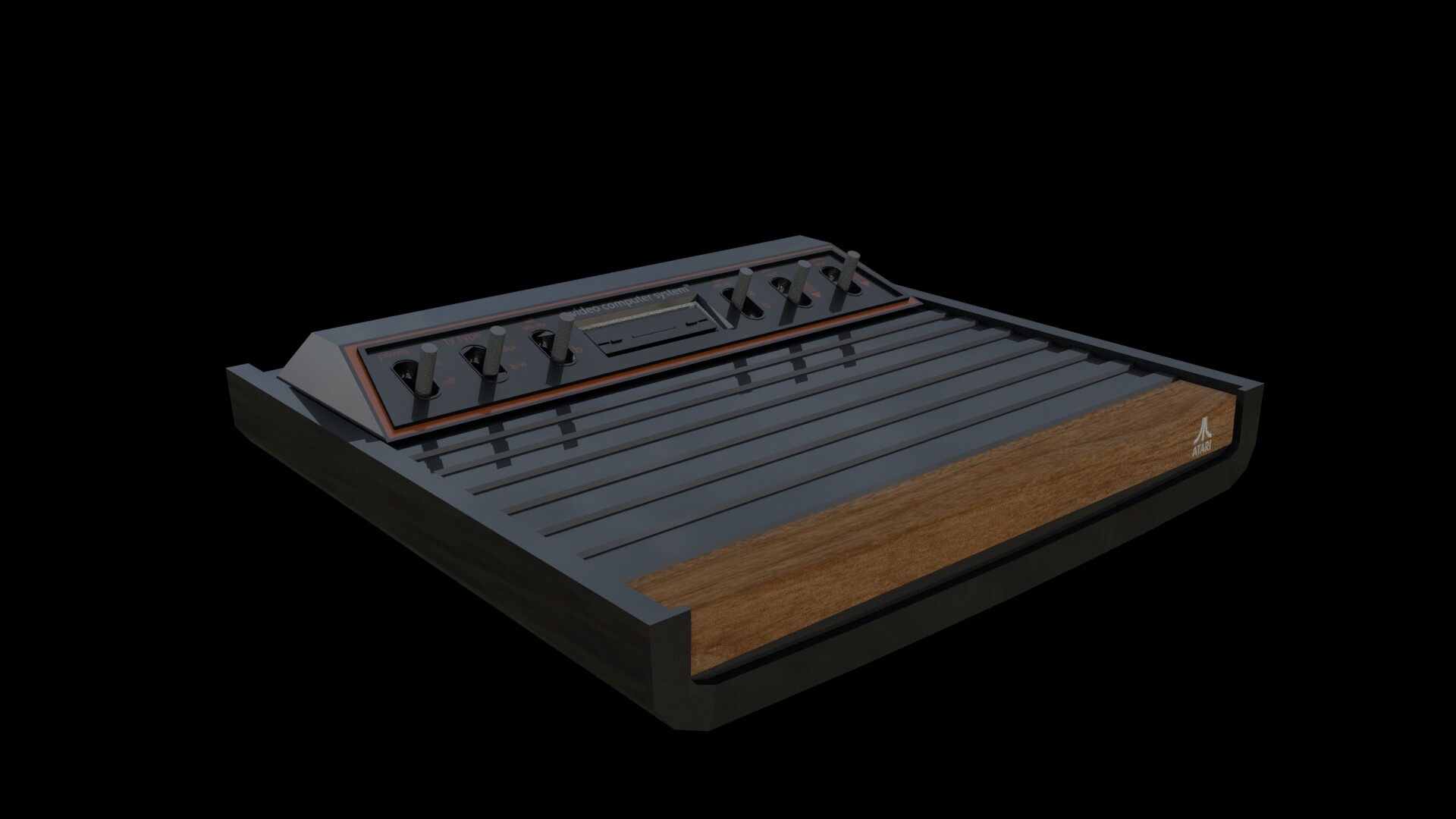 ArtStation - Atari 2600 Console