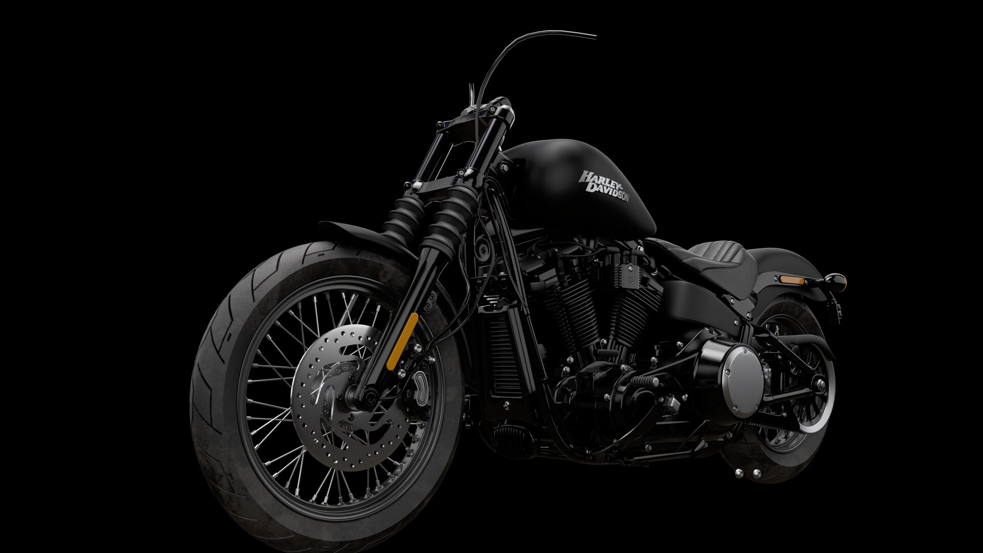 ArtStation - Fan video for Harley Davidson