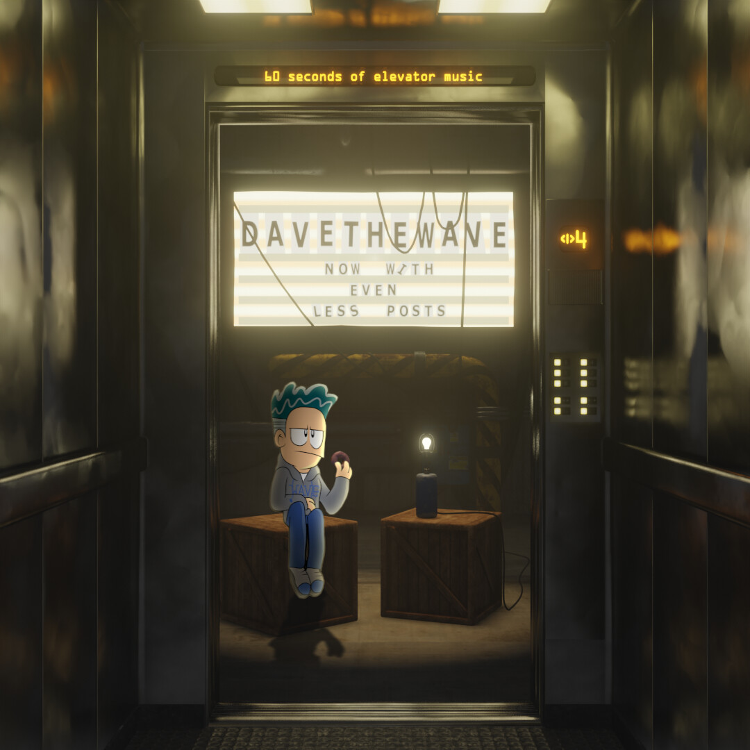 ArtStation - 60 Seconds of Elevator Music (Animation)