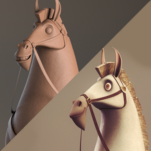 ArtStation - Stylized Horse