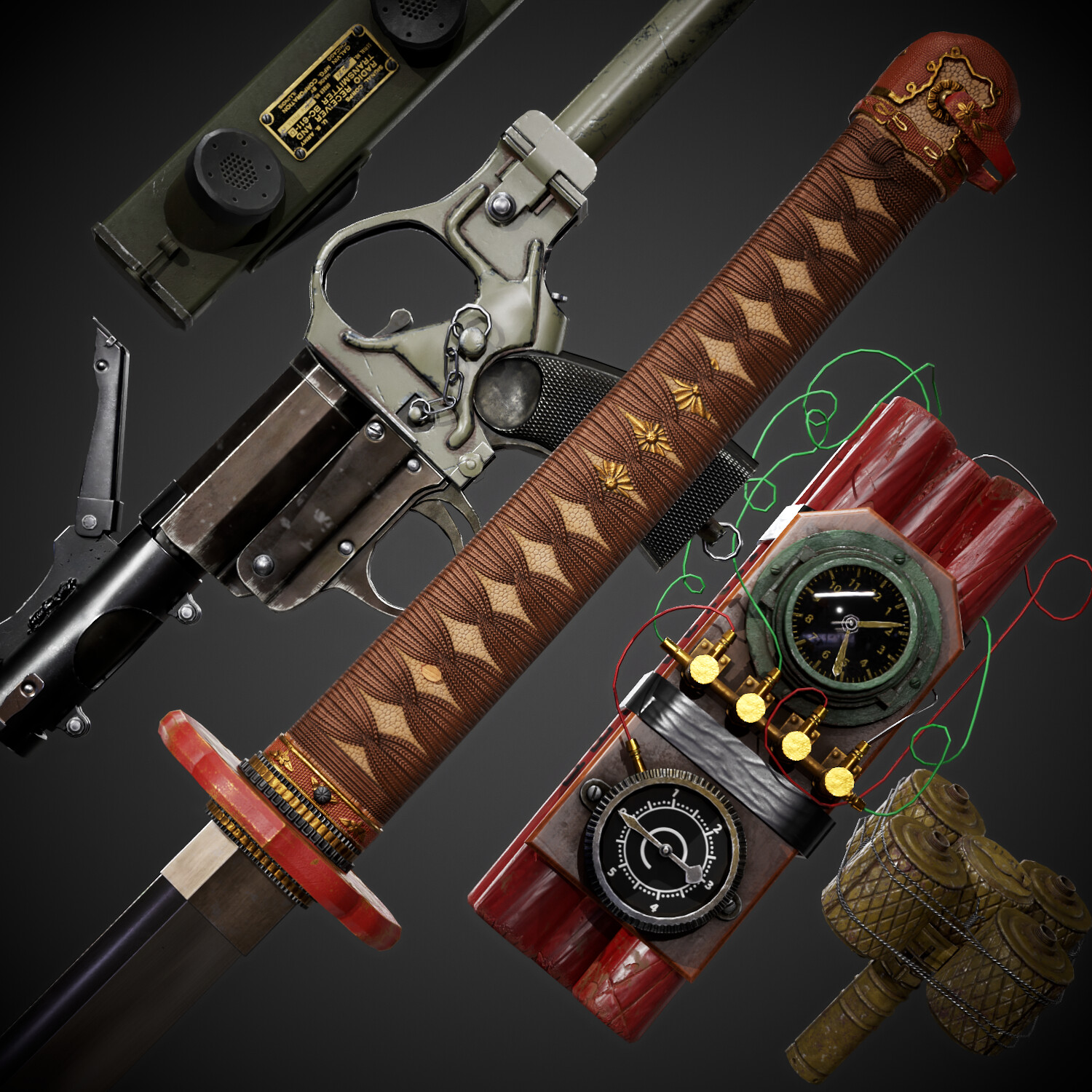 3D Artist - Props for World War 2 - Battle Combat