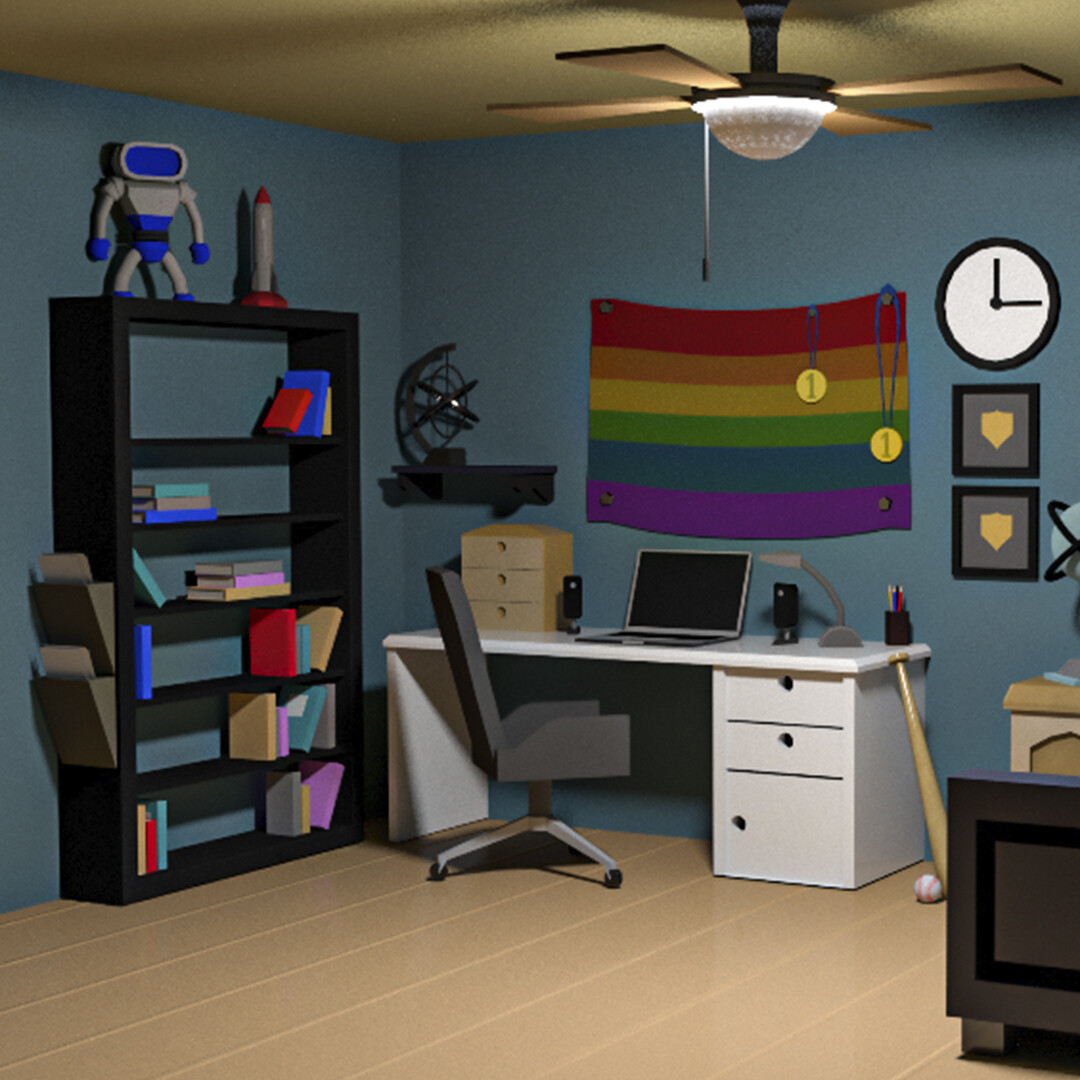 ArtStation - The Hollow - Adam's Room