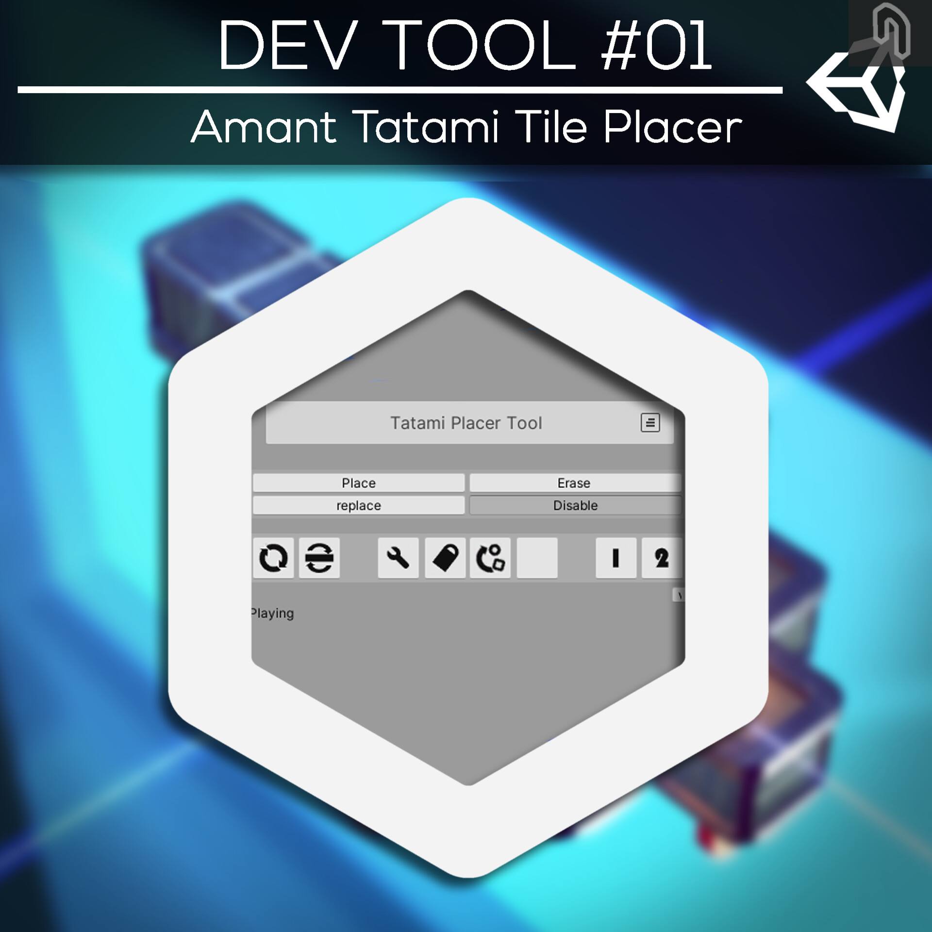 ArtStation - WIP Dev Tool #01 : Amant Tatami Tile Placer