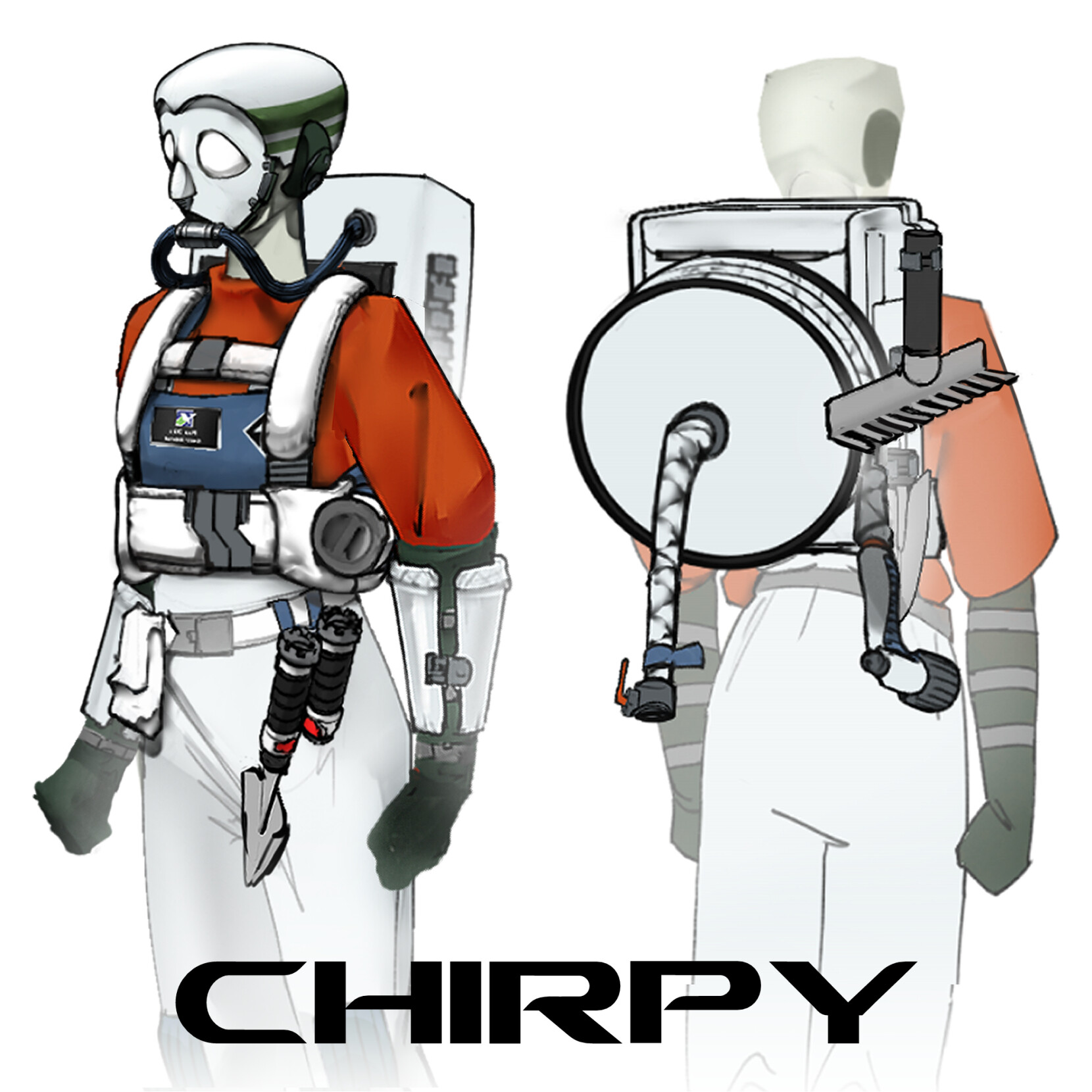ArtStation - CHIRPY The Space Gardener